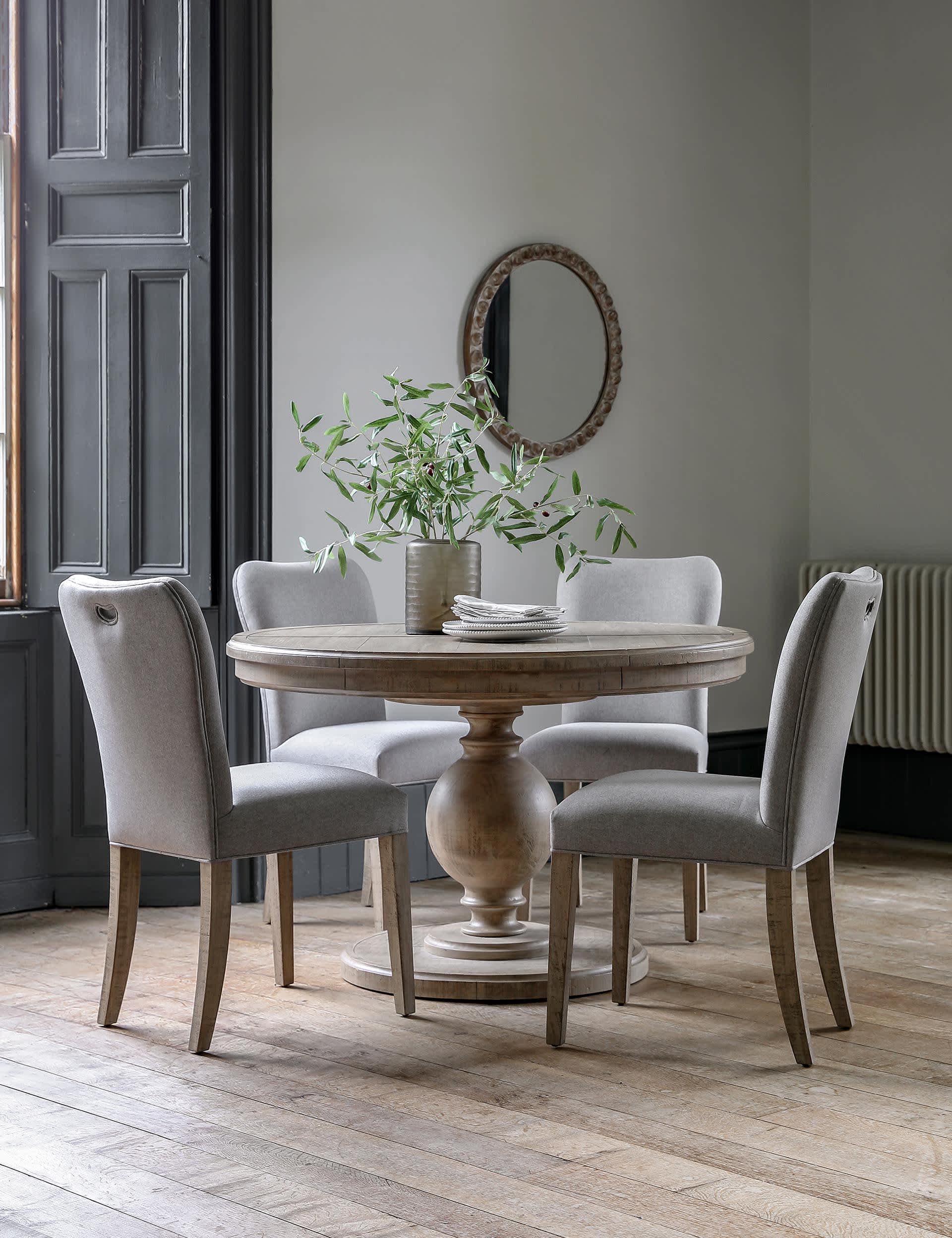 Vancouver Round Extending Dining Table | Gallery Direct | M&S