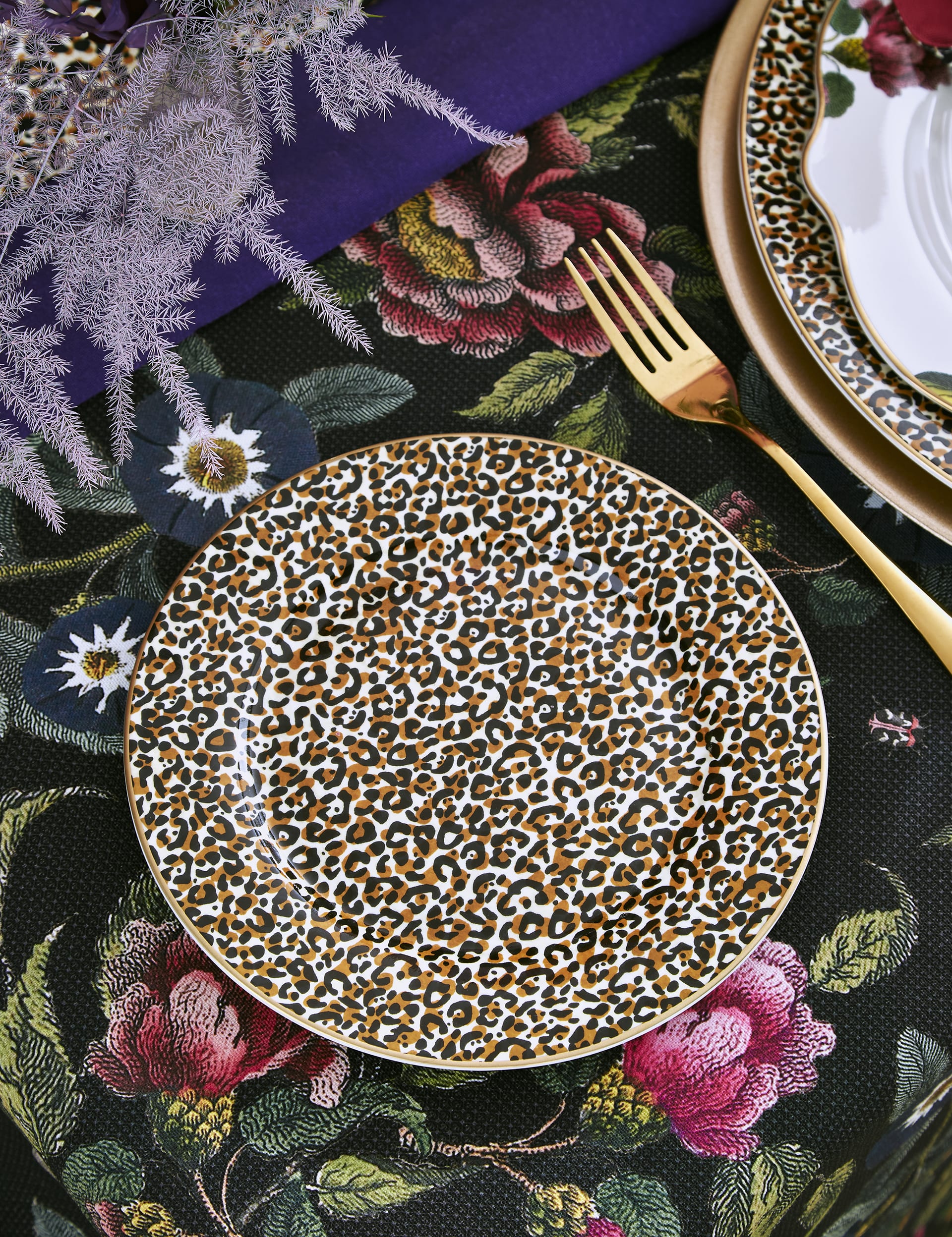 Set of 4 Creatures of Curiosity Side Plates | Spode | M&S