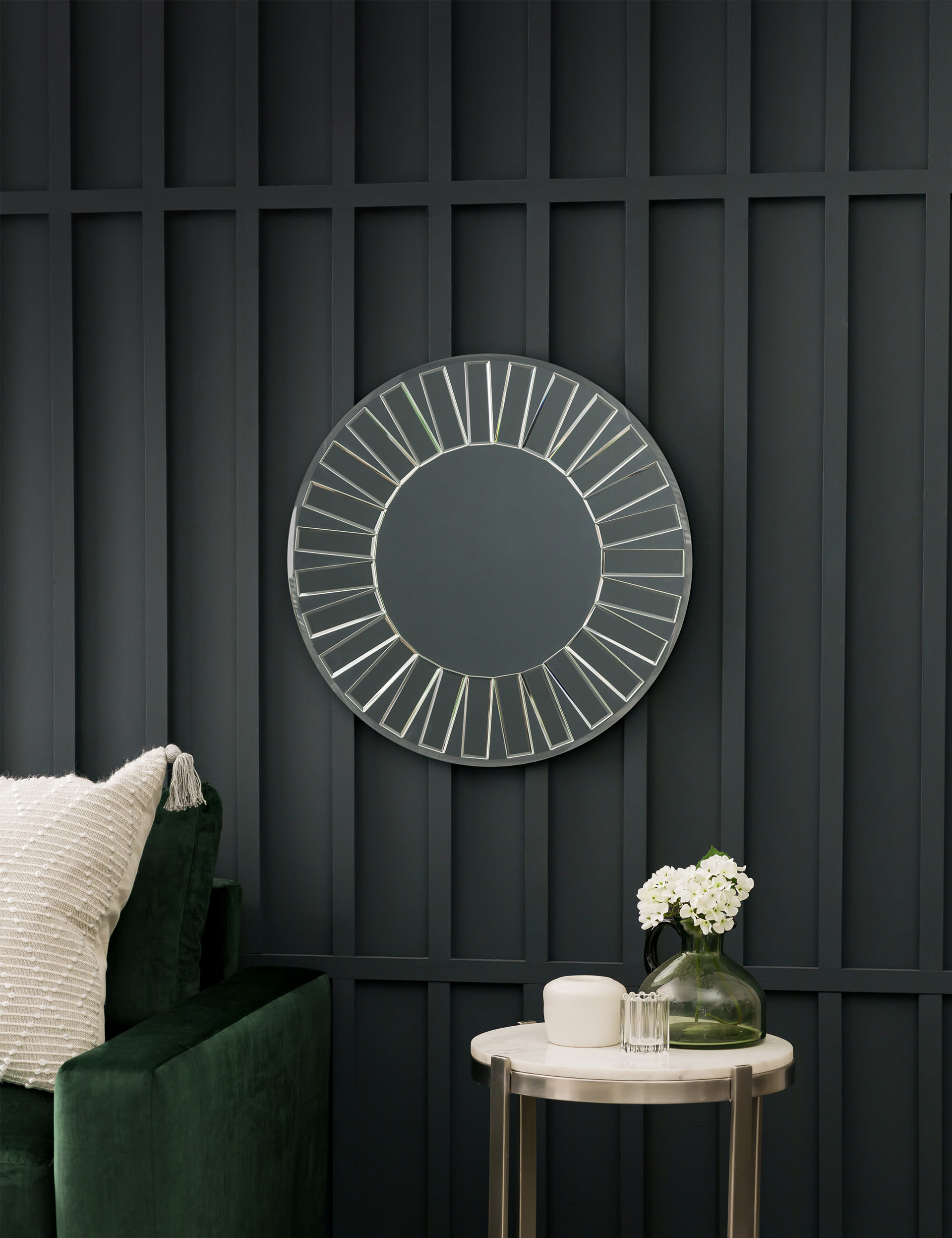 Mondello Medium Round Wall Mirror | Gallery Direct | M&S