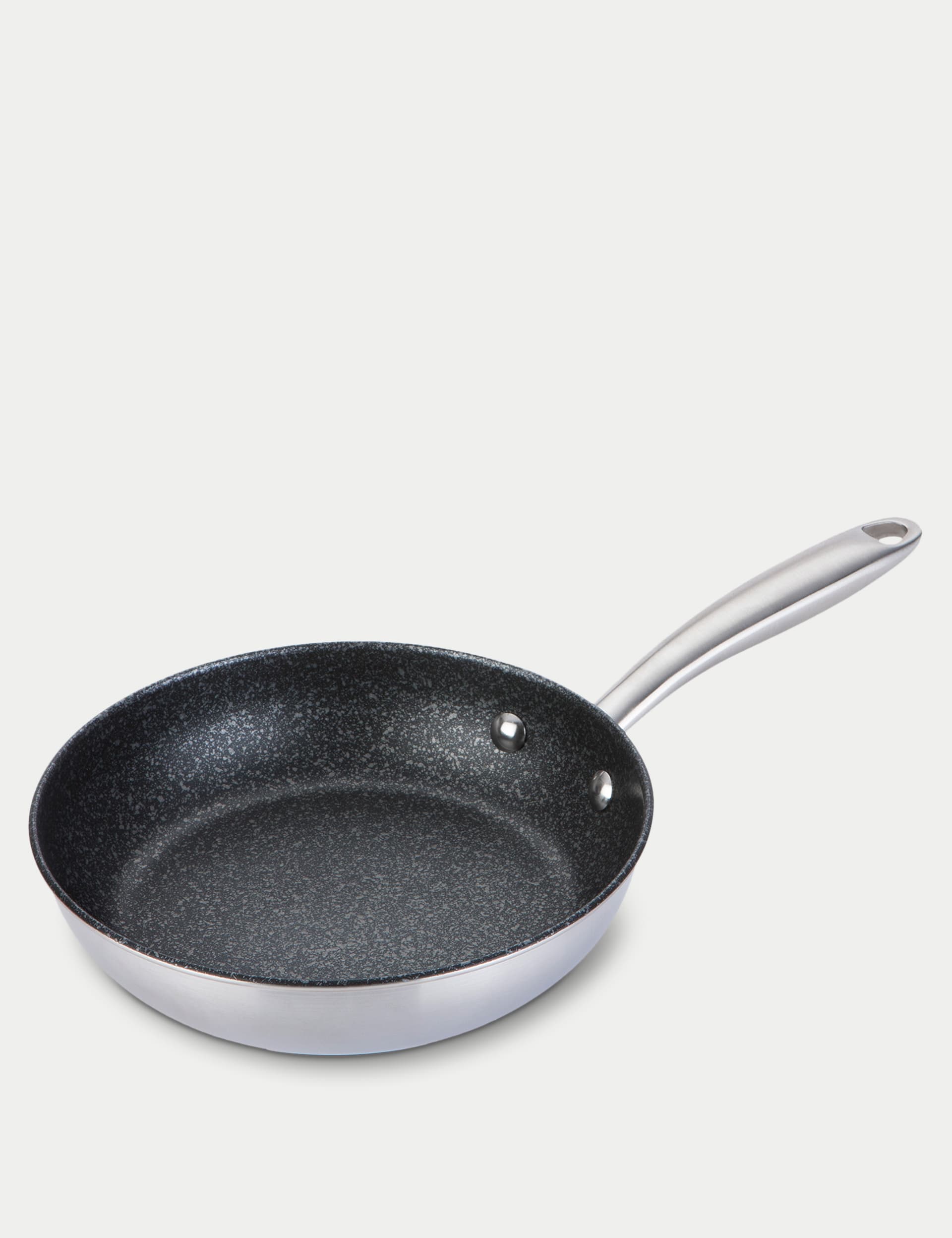 Scratch Guard Stainless Steel 25cm Frying Pan | Prestige | M&S