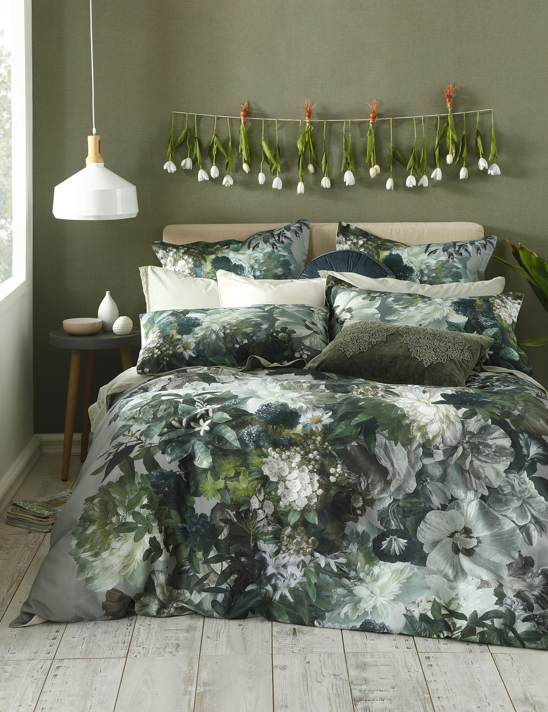 Pure Cotton Florian Bedding Set | MM Linen | M&S