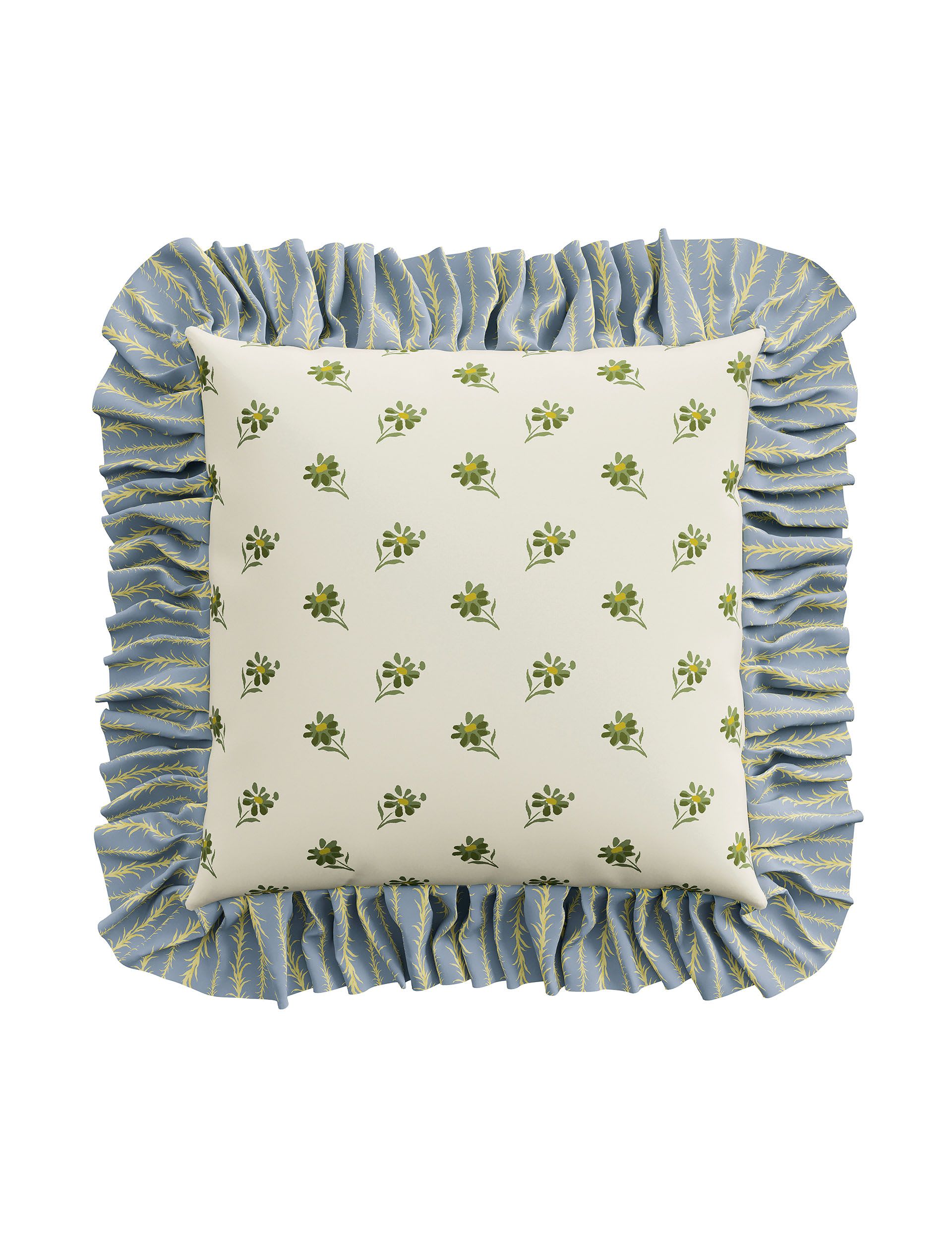 Tuileries Frilly Square Cushion | Sanderson | M&S