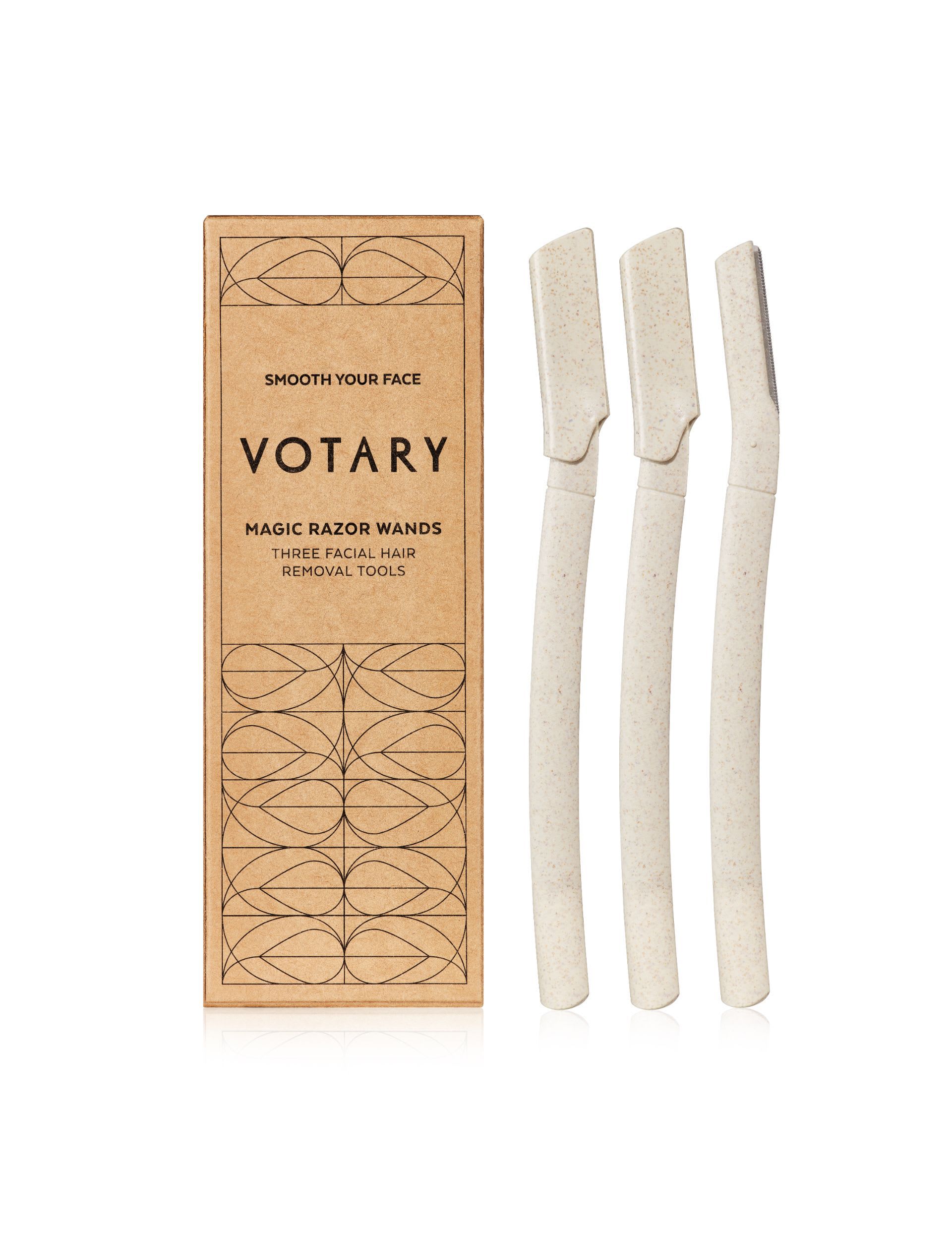 Magic Razor Wands, Three Facial Hair Removal Tools | Votary | M&S