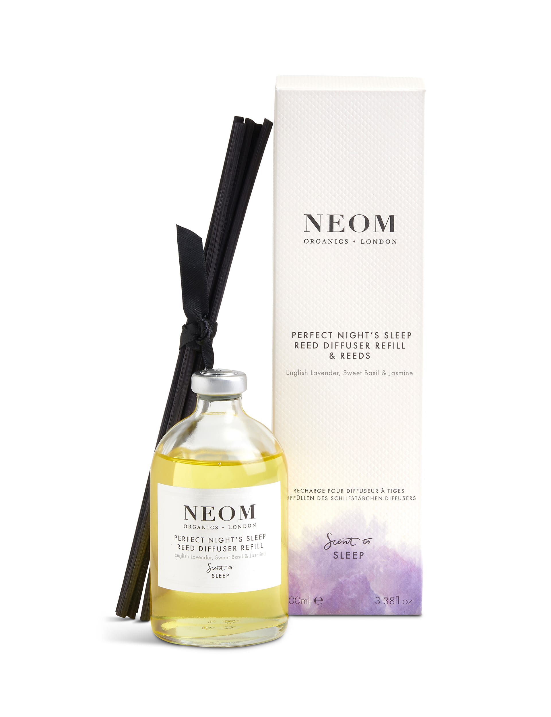 Perfect Night's Sleep Reed Diffuser Refill 100ml | NEOM Wellbeing | M&S