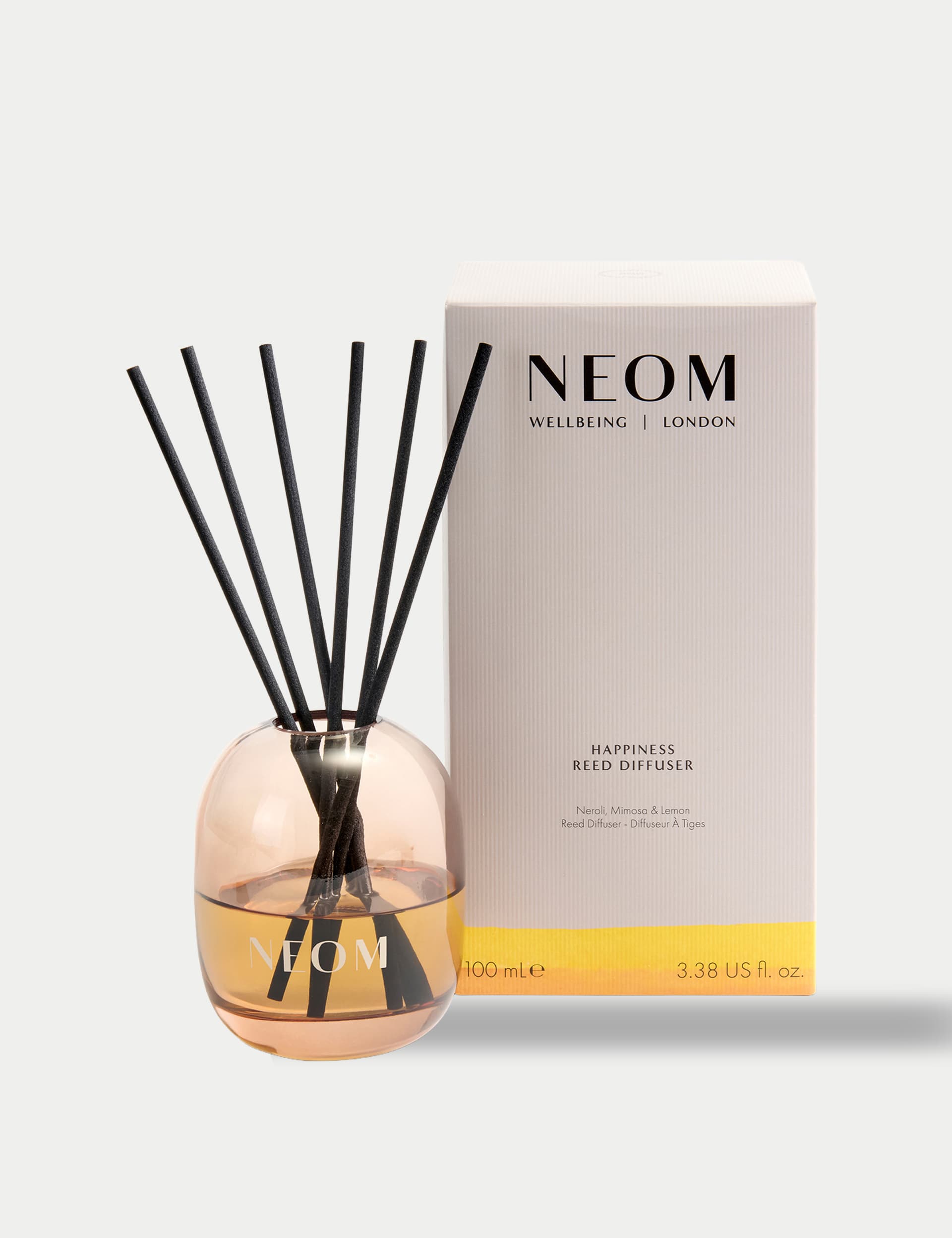 Happiness Reed Diffuser 100ml | NEOM Wellbeing | M&S