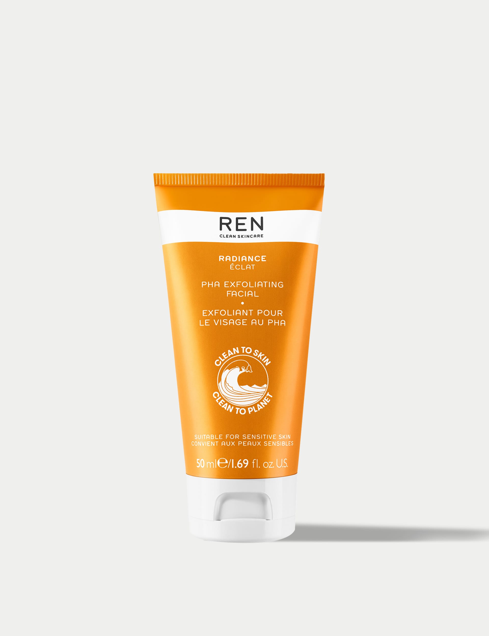 Radiance PHA Exfoliating Facial 50ml | REN | M&S