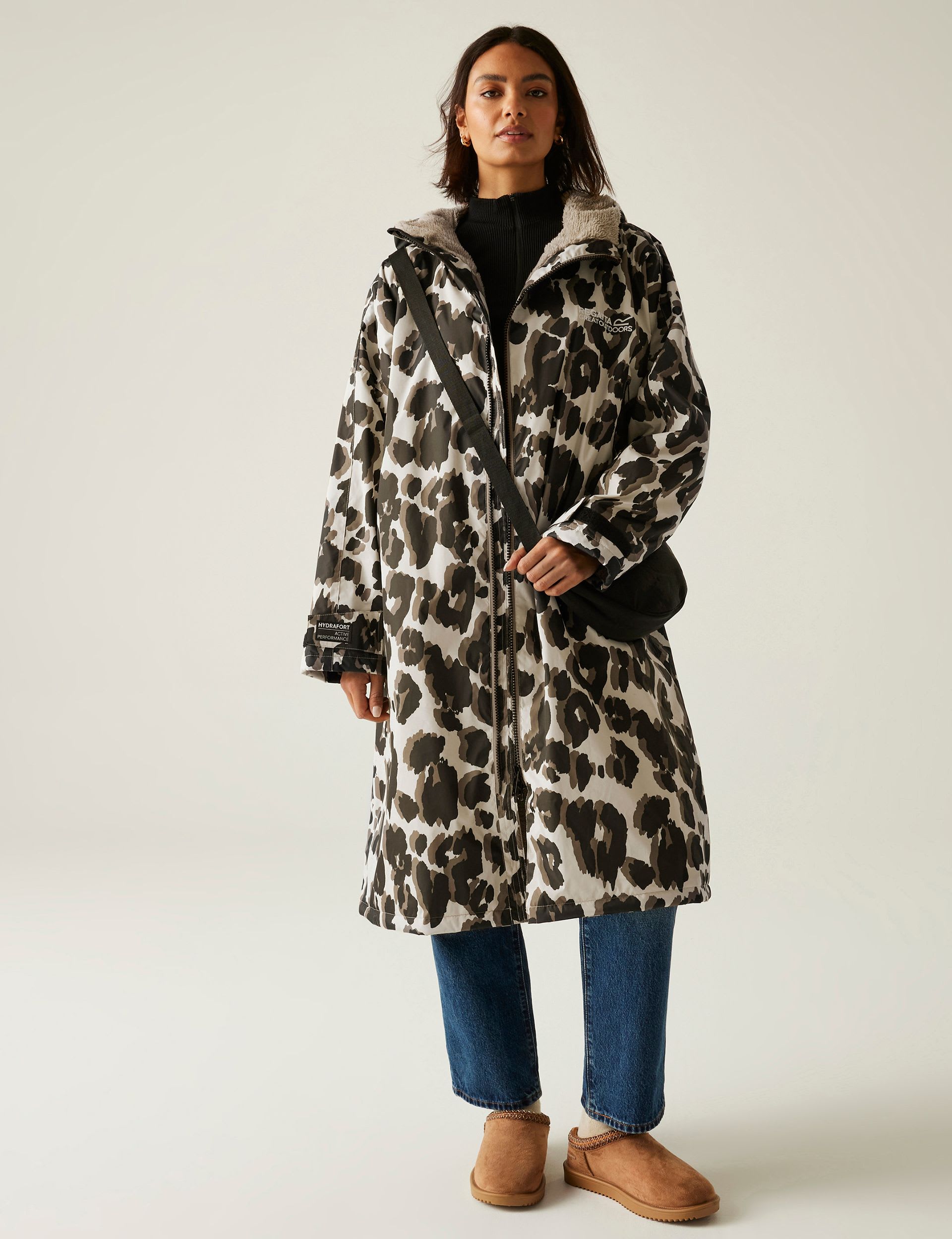 Waterproof Leopard Print Padded Coat | Regatta | M&S