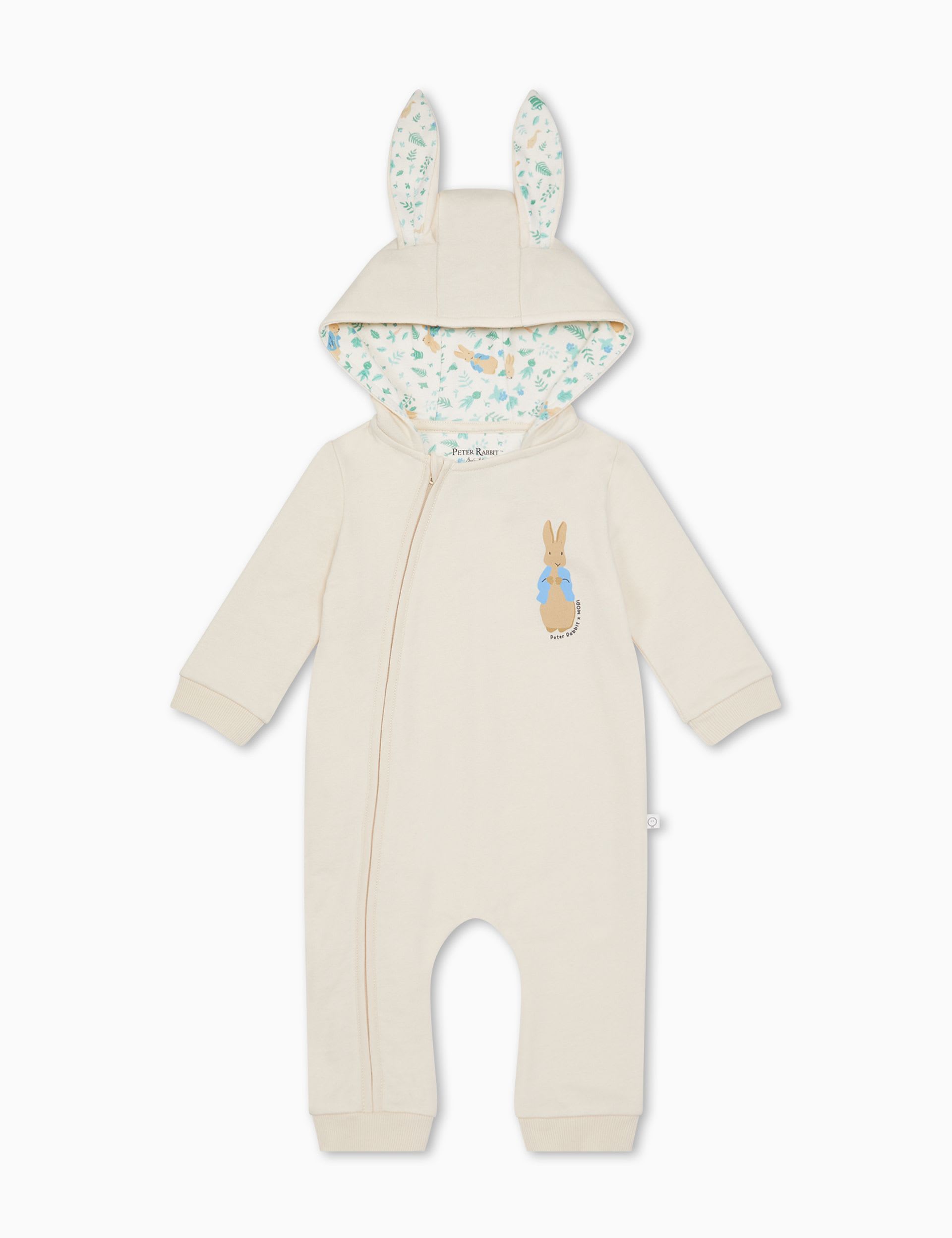 Pure Cotton Supersoft Peter Rabbit Jumpsuit (0-12 Mths) | MORI | M&S