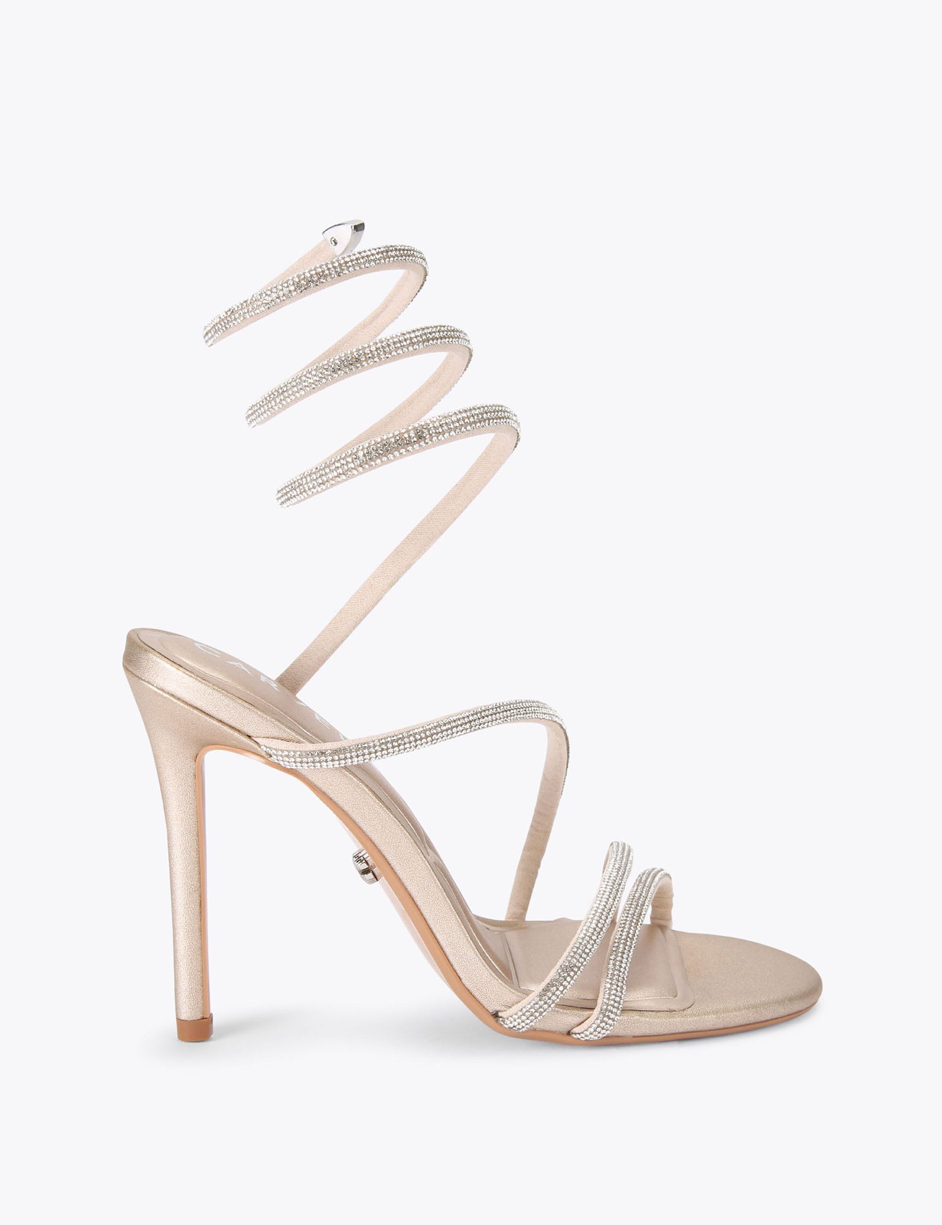 Women’s Gold Sandals at M&S