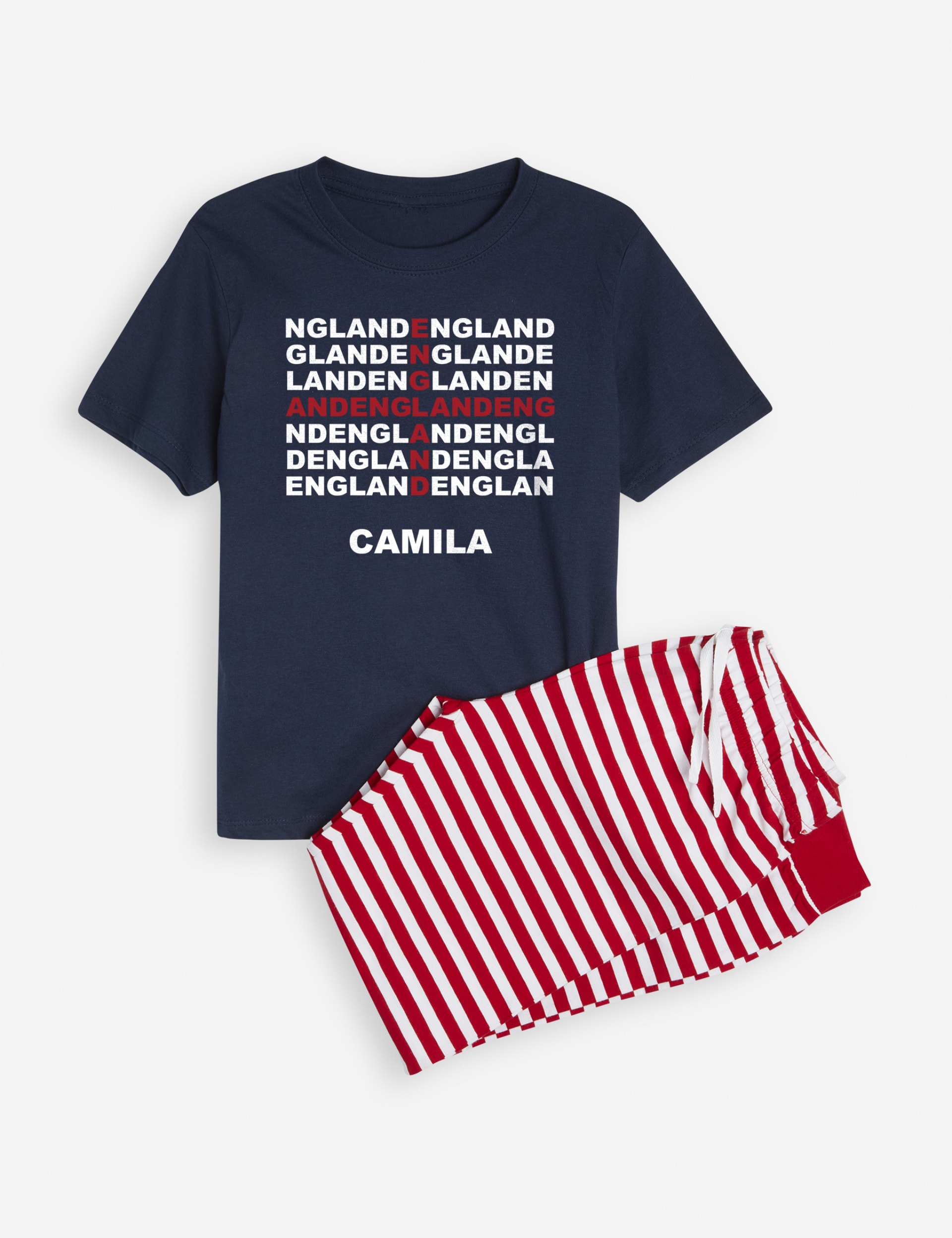 Personalised Kid's Football Pyjamas | Dollymix | M&S