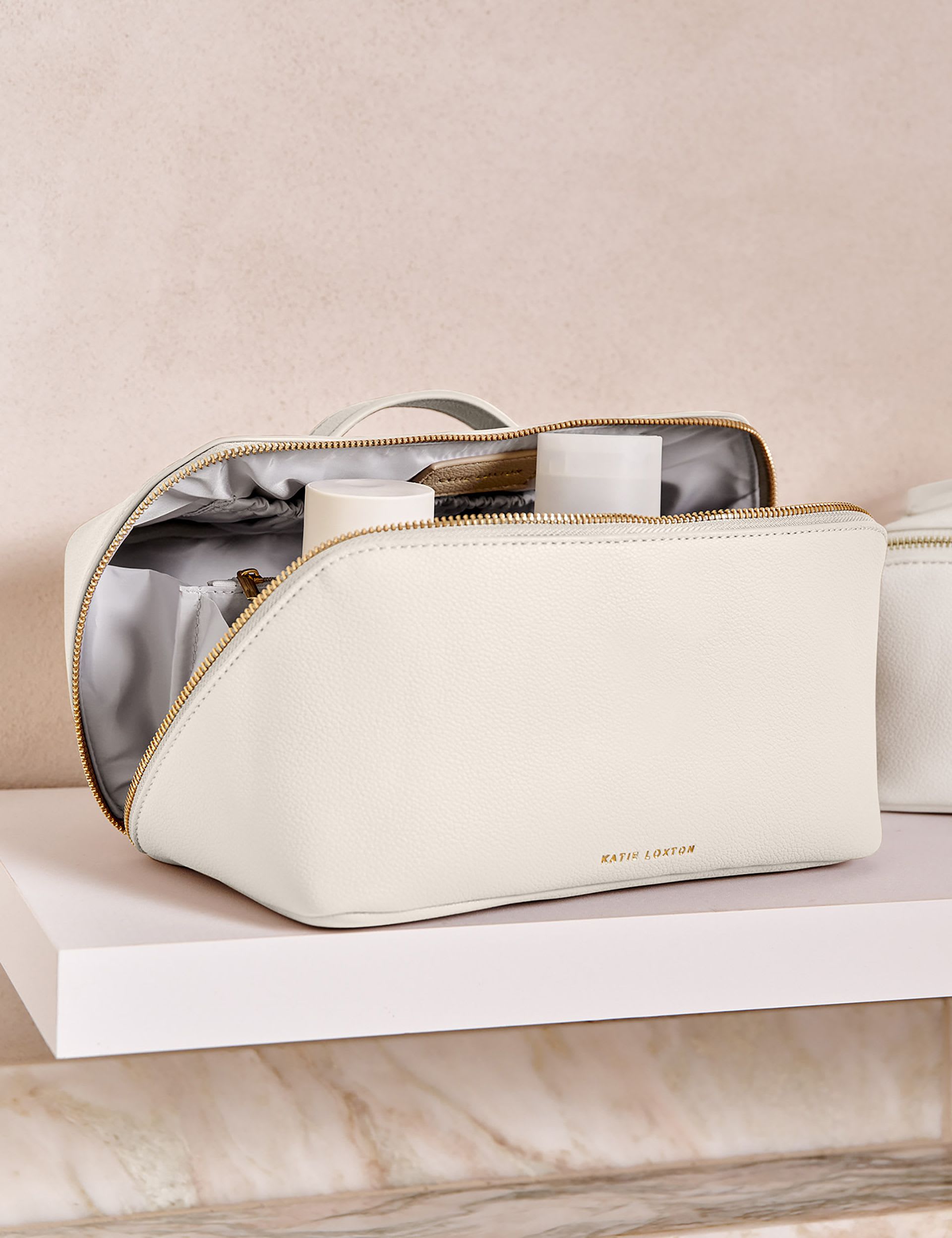 Personalised Faux Leather Wash Bag | Katie Loxton | M&S