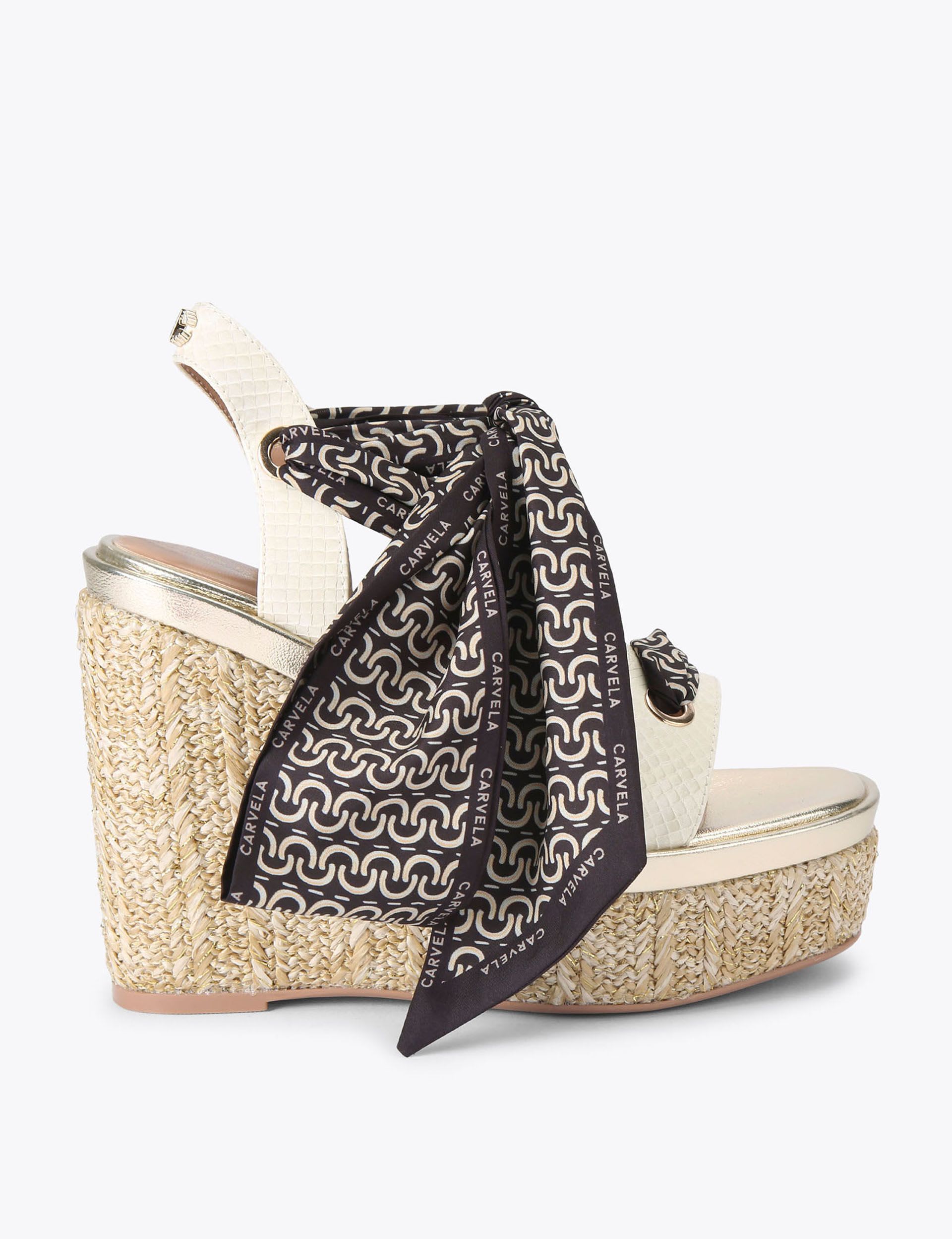 Scarf Wedge Sandals | Carvela | M&S