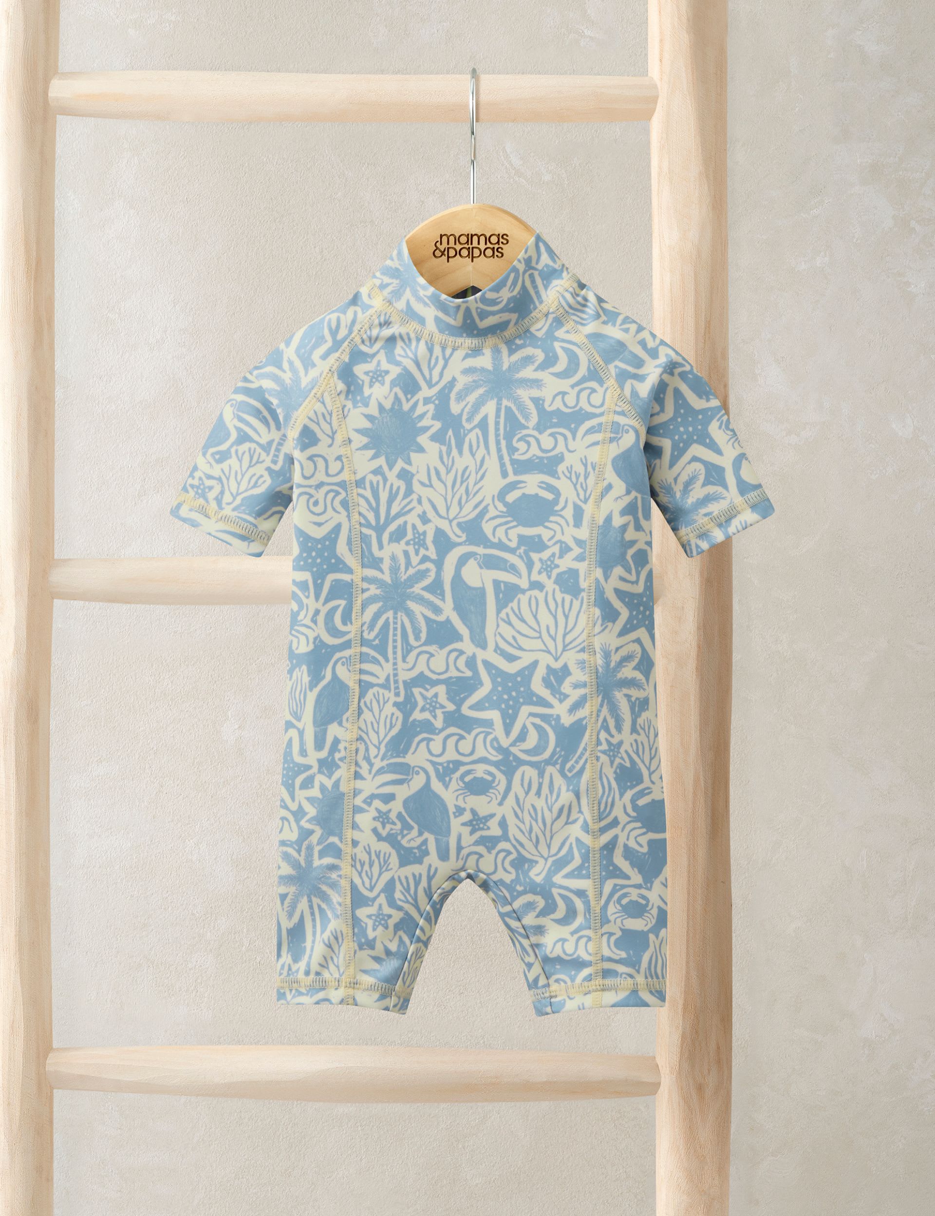 Toucan Rashsuit Swim All In One (0-3 Yrs) | Mamas & Papas | M&S