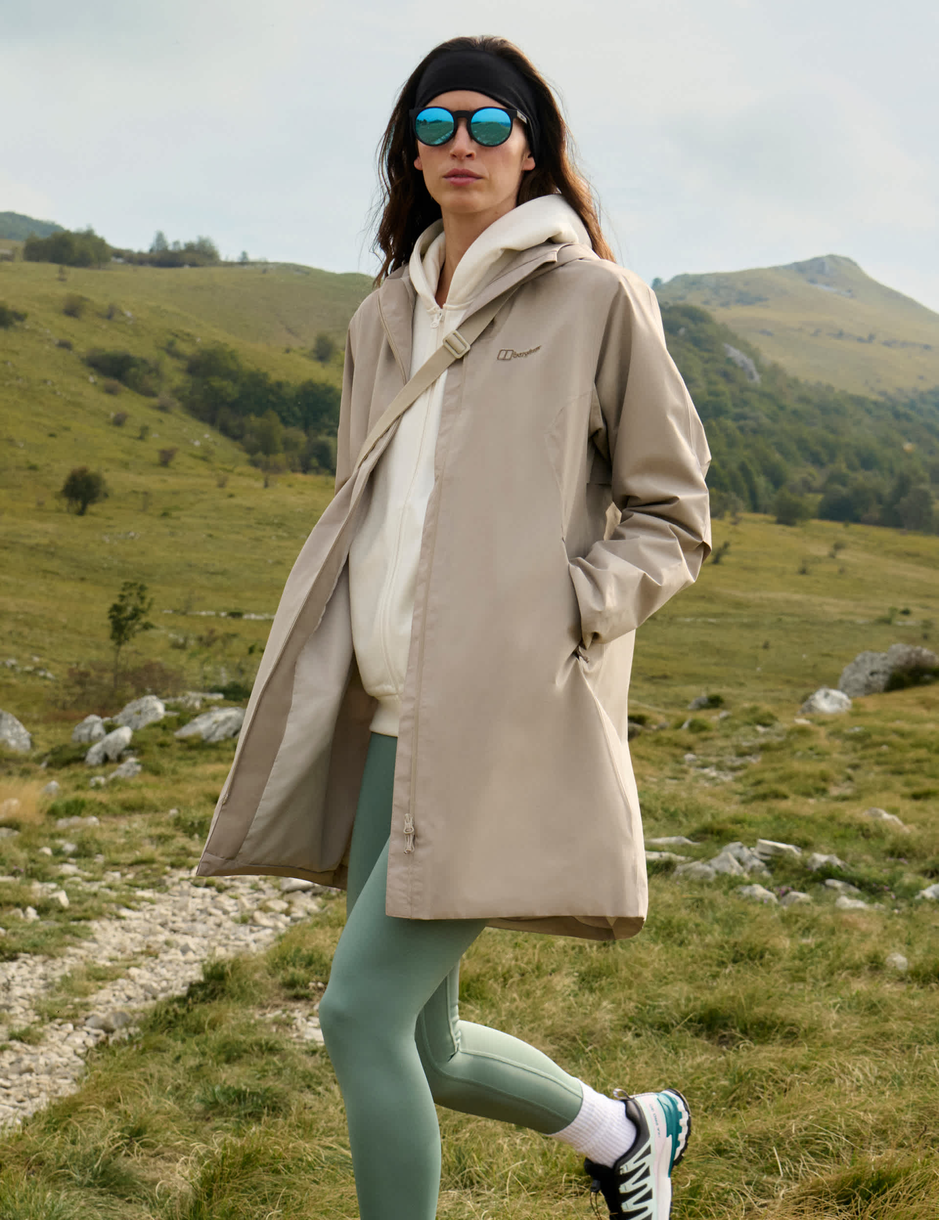 Ashberry Waterproof Hooded Raincoat | Berghaus | M&S