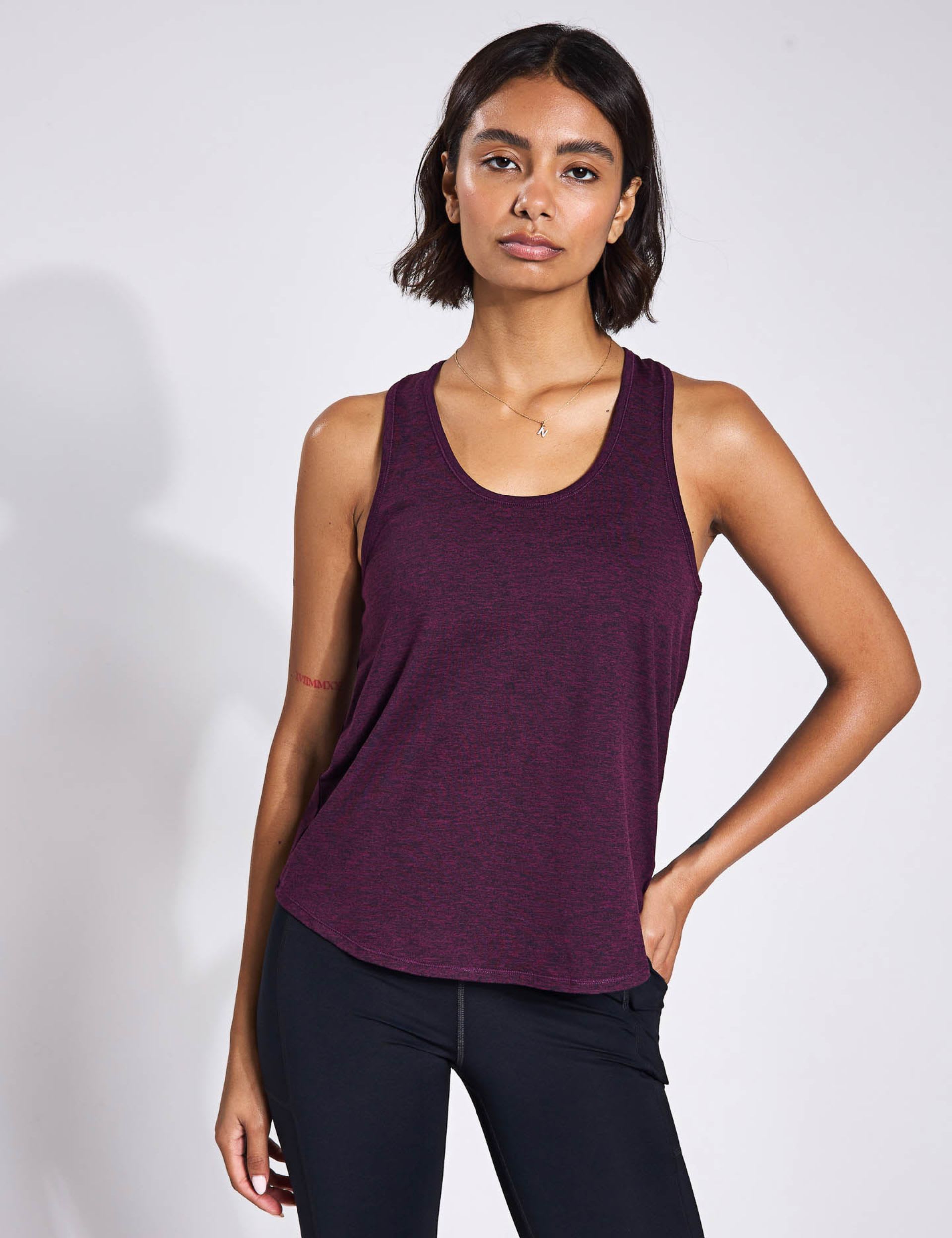 Reset Train Racer Back Vest Top | Girlfriend Collective | M&S