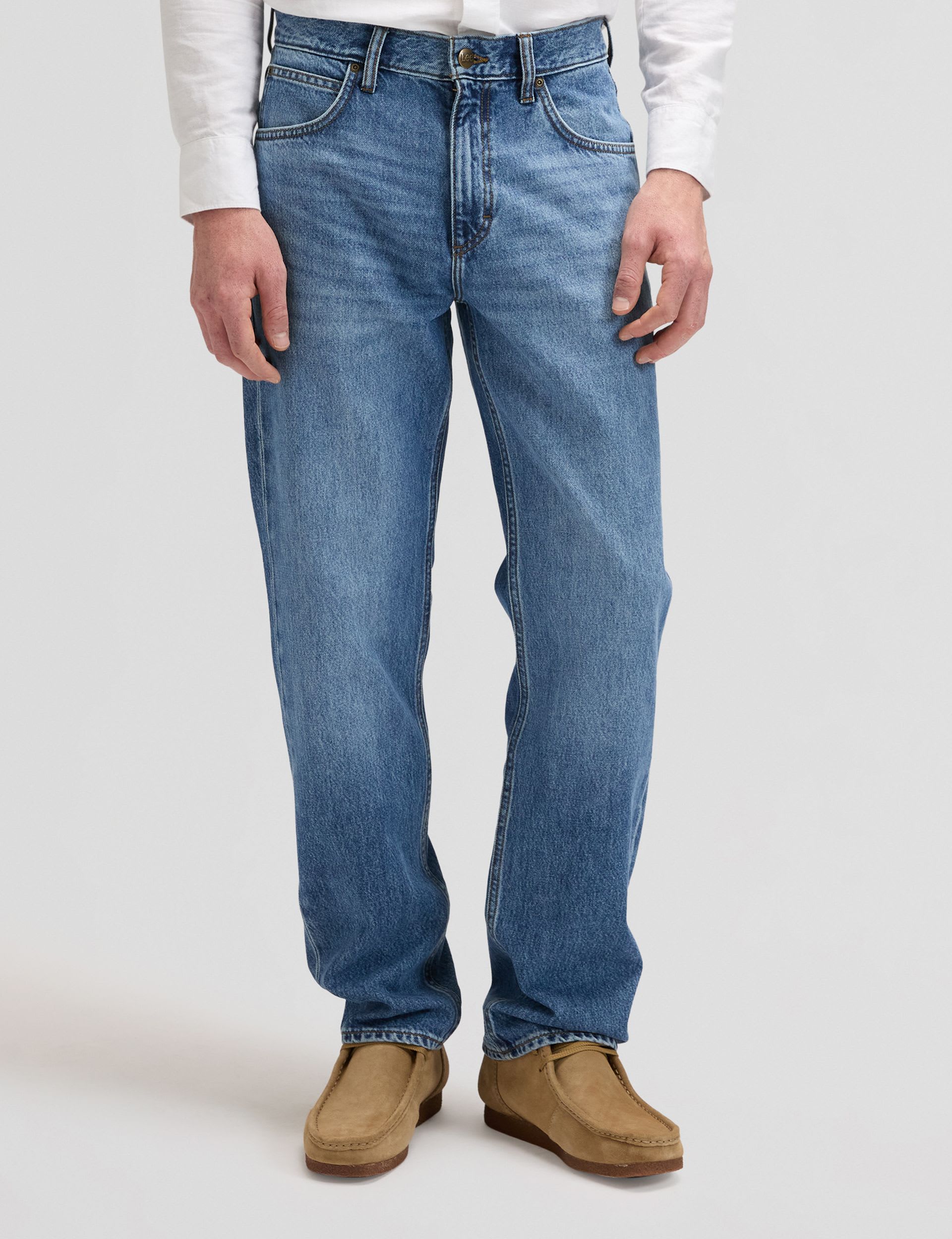 STRAIGHT FIT DAREN JEANS | LEE | M&S