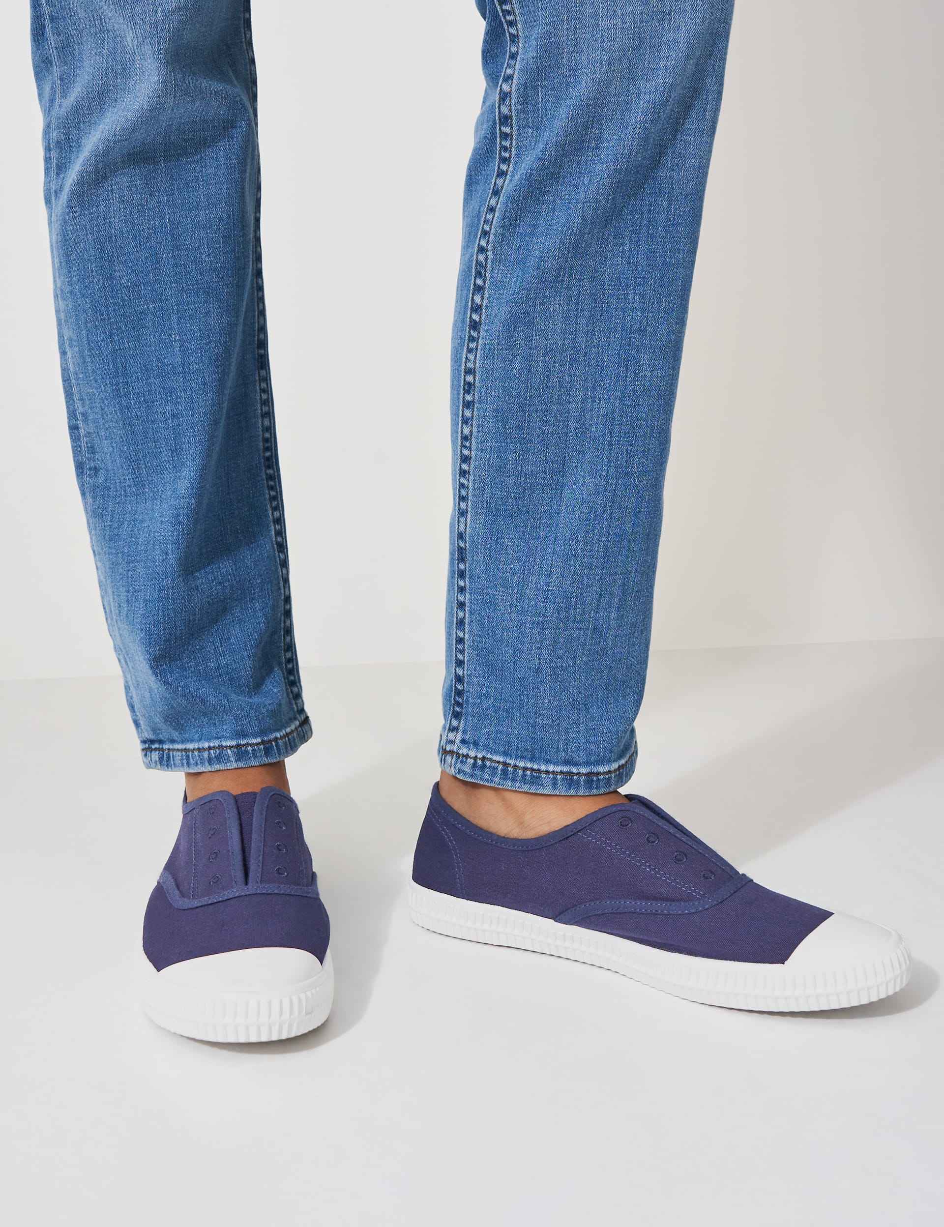 Women’s Navy Trainers | M&S