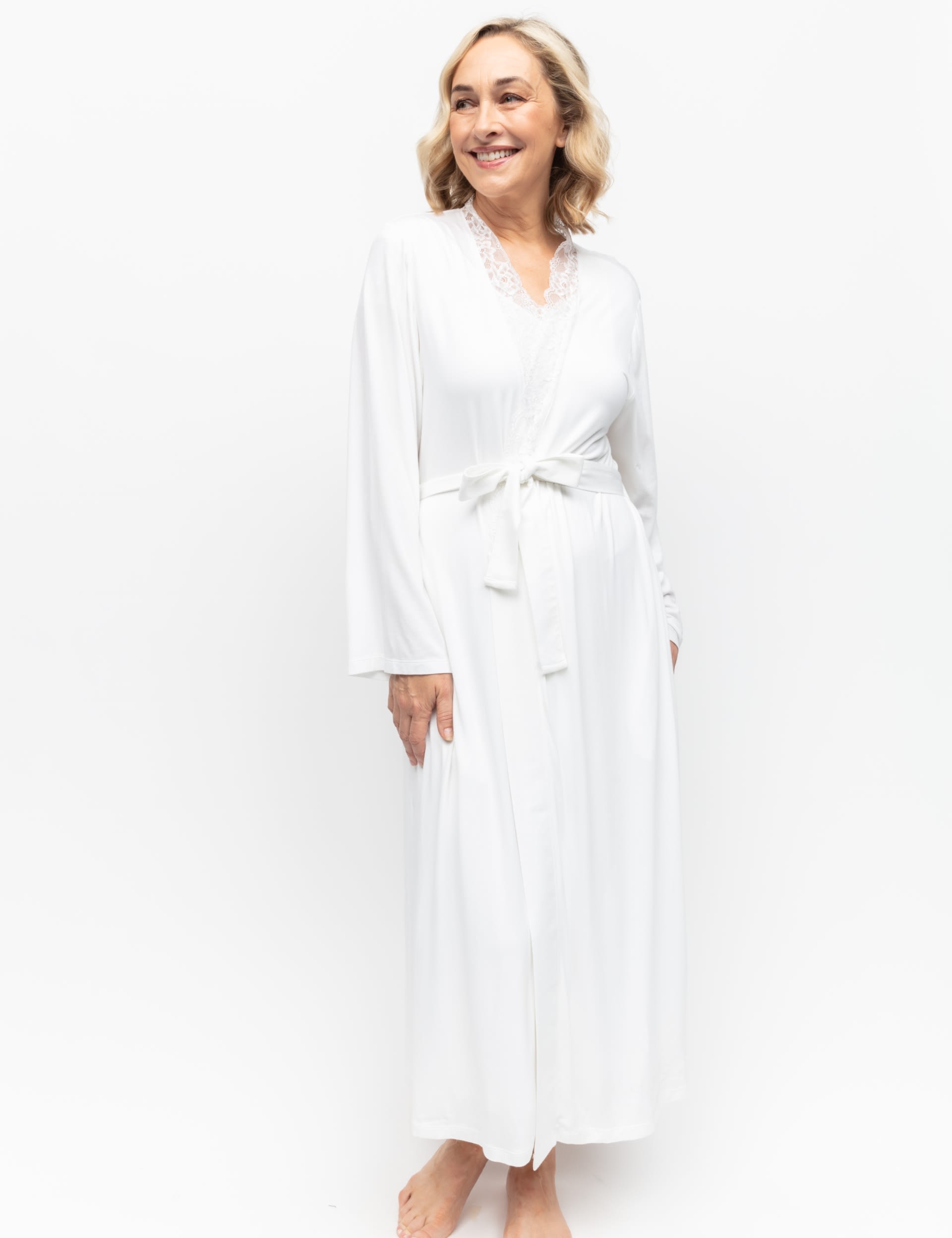 Women’s White Dressing Gowns | M&S