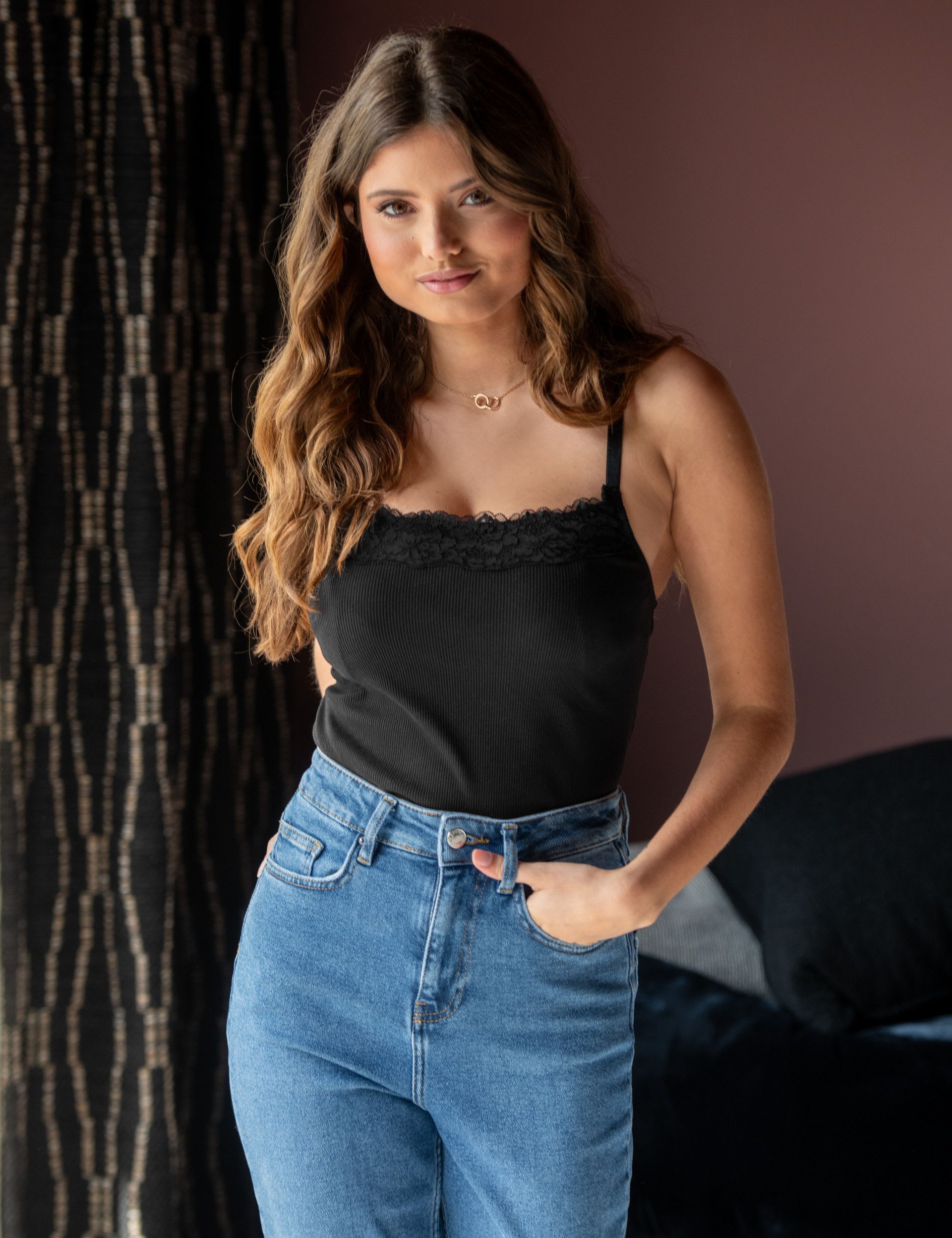 Wired Cami with Bra (D-J) | Pour Moi | M&S