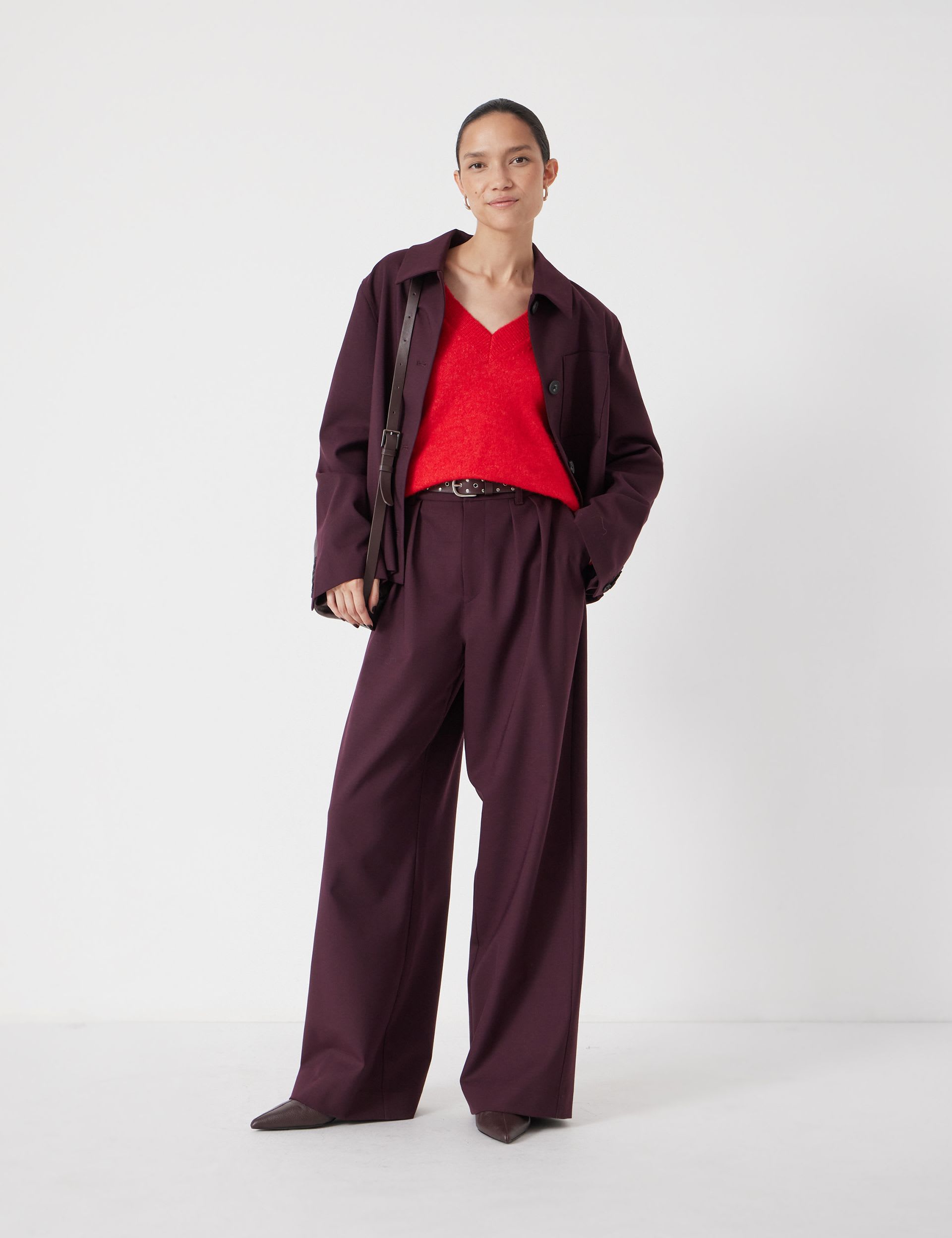 Women’s Checked Trousers at M&S