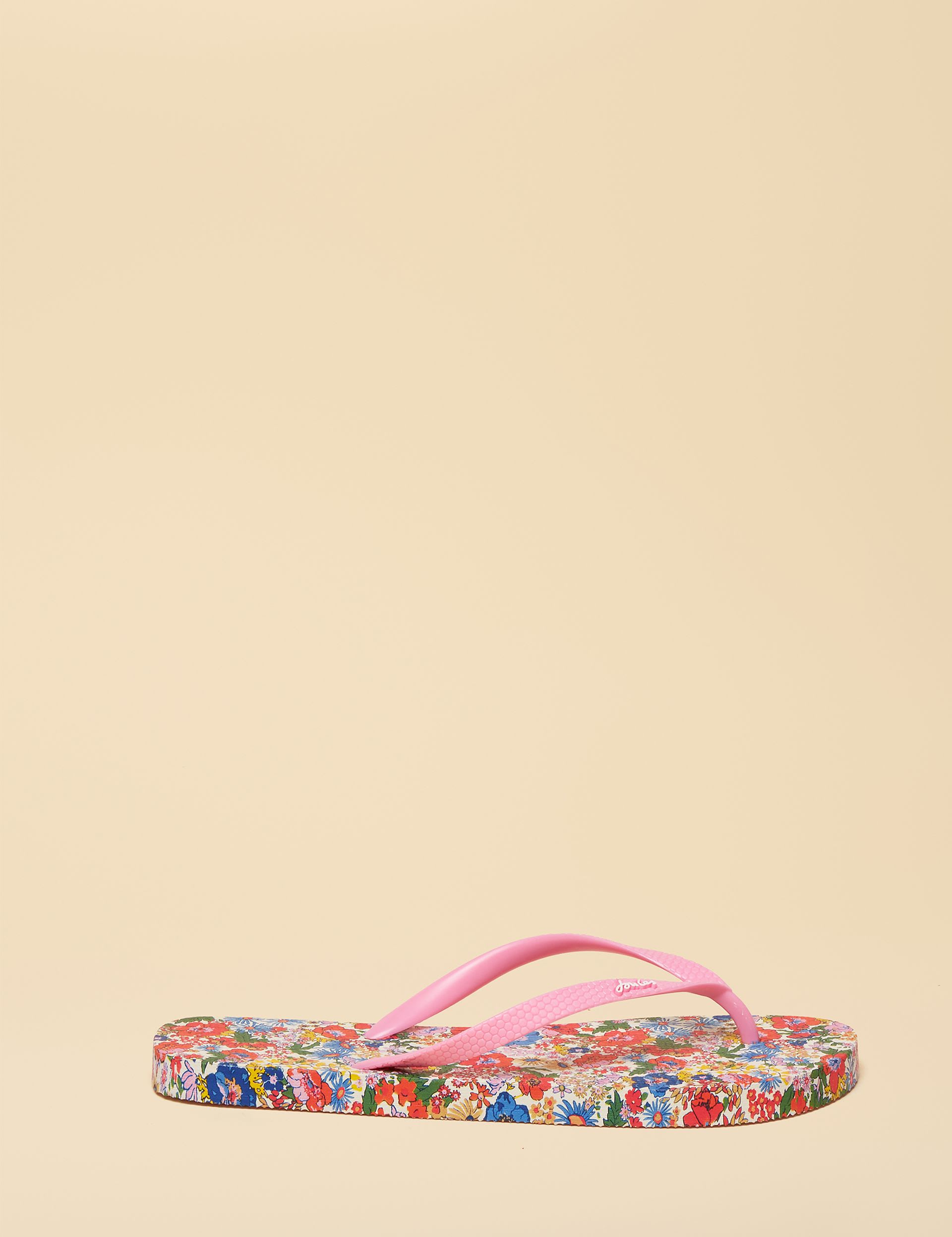Floral Flat Flip Flops | Joules | M&S