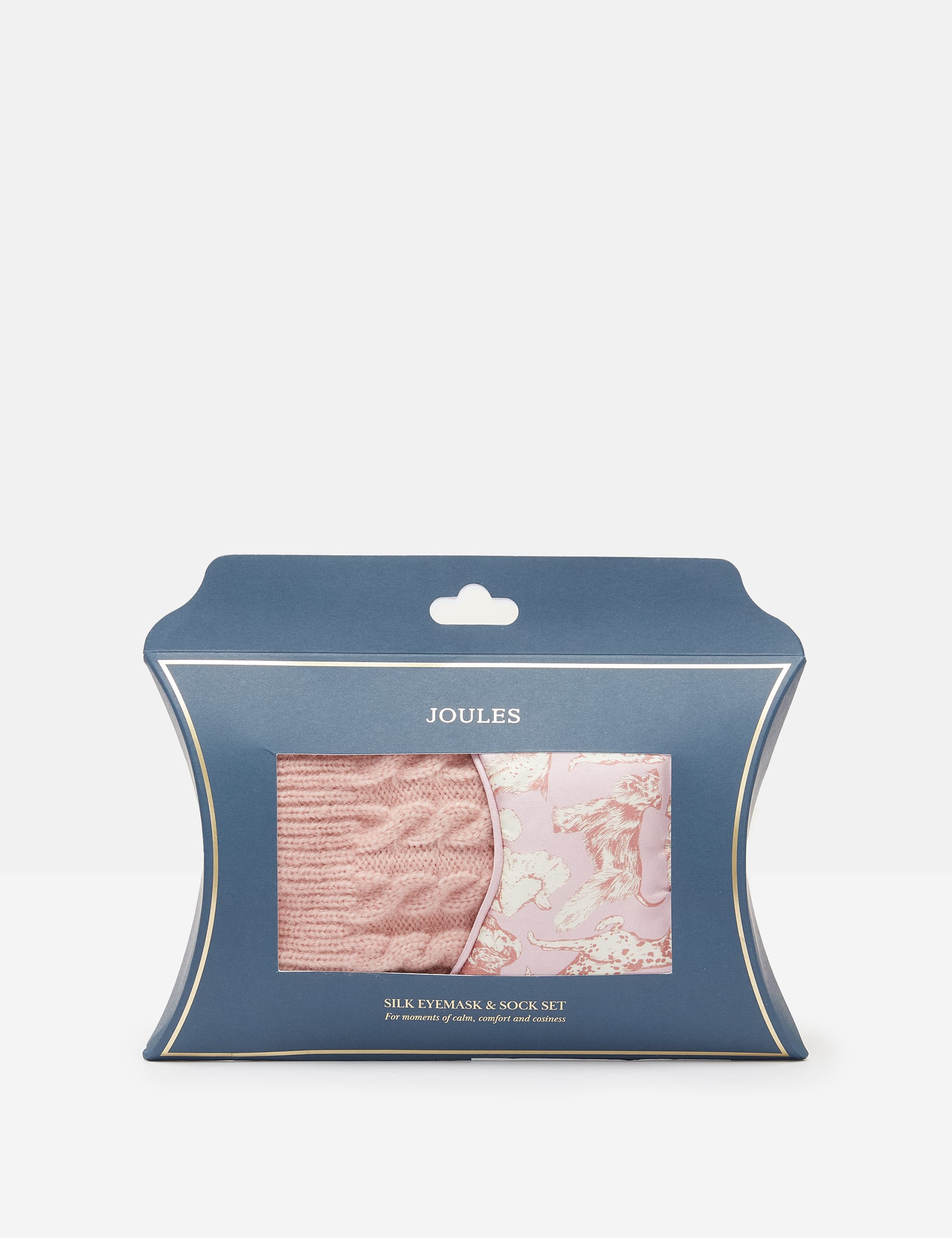 2pc Pure Silk Eye Mask & Socks Set | Joules | M&S