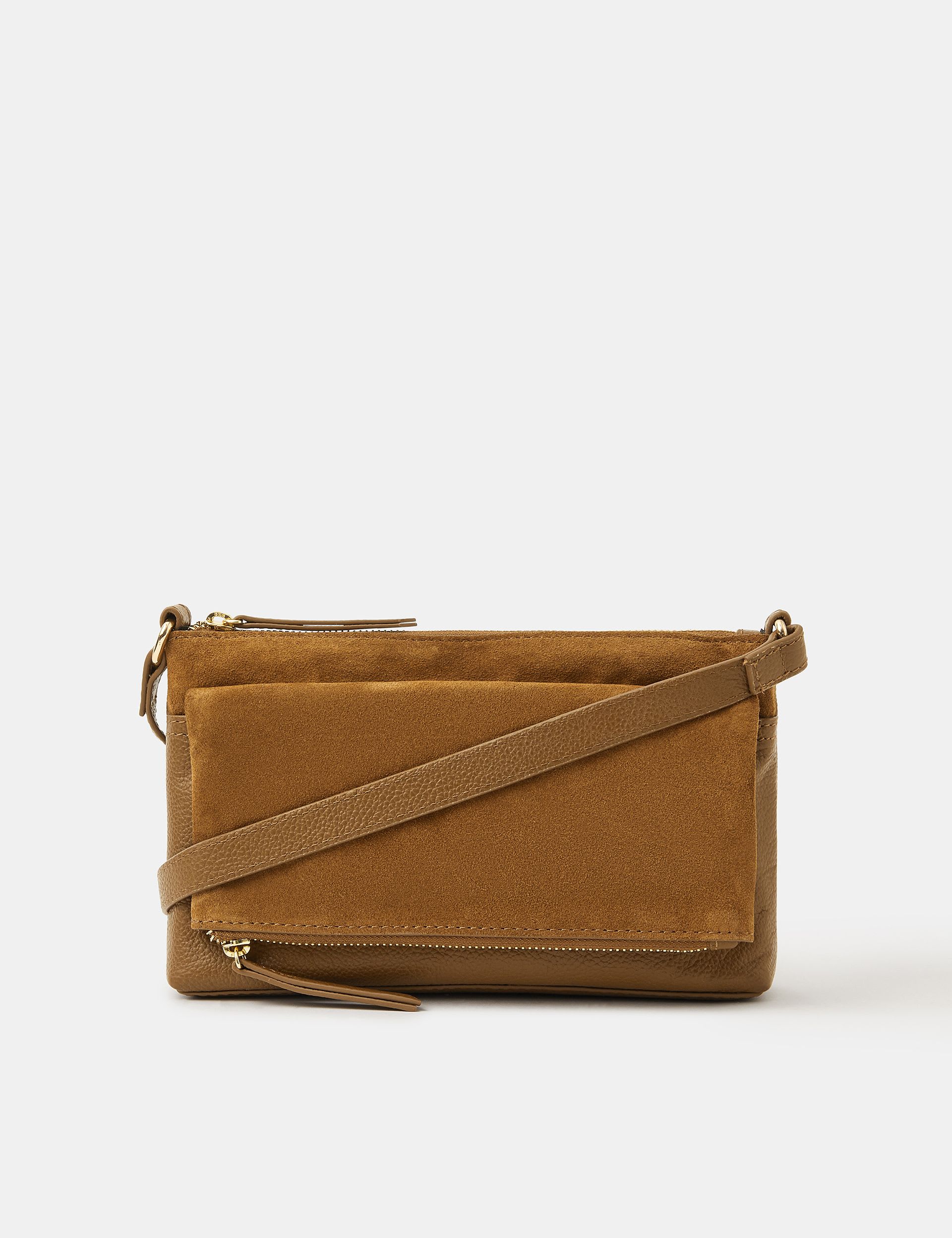 Leather Foldover Flap Cross Body Bag | ACCESSORIZE | M&S