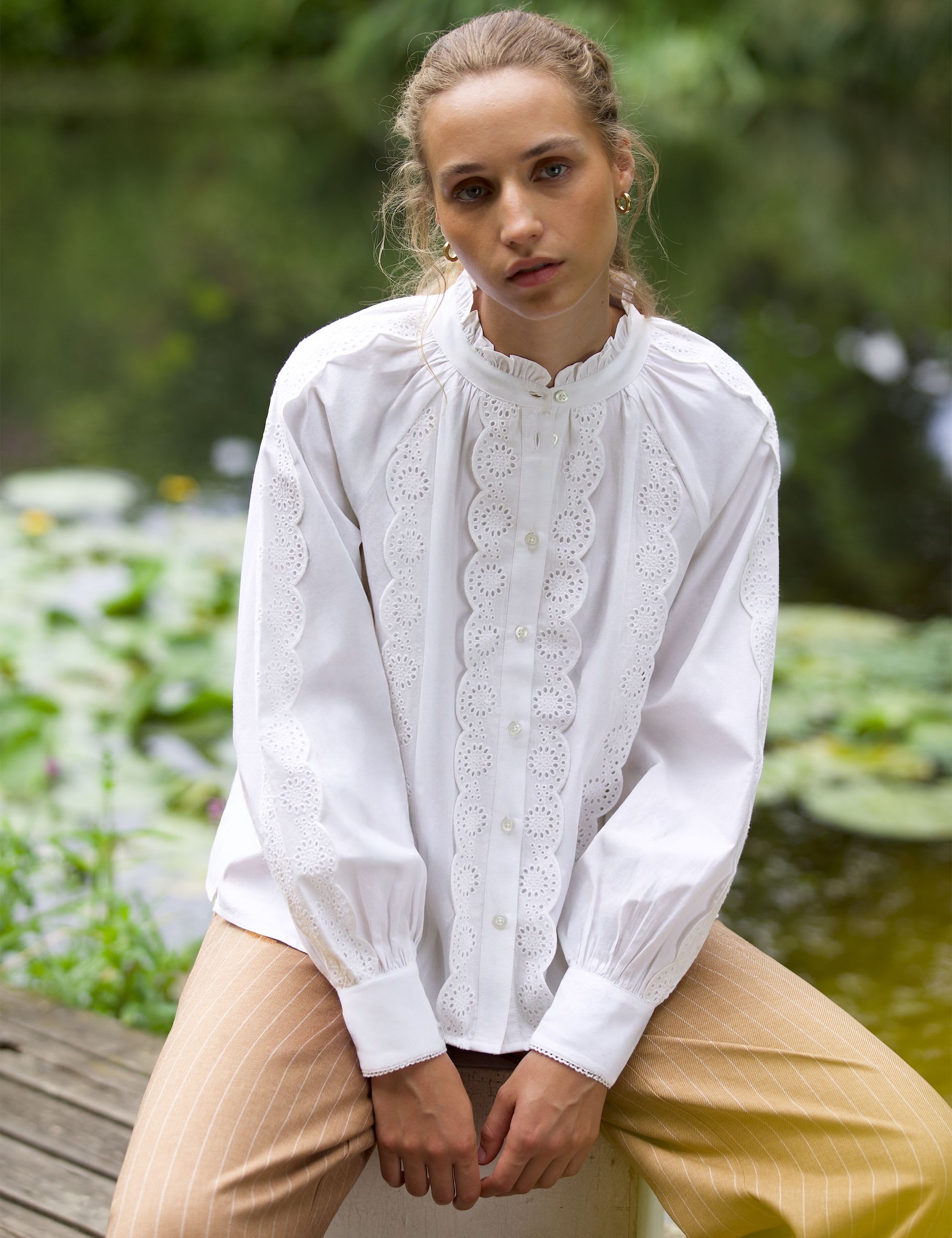 Broderie Anglaise Tops at M&S
