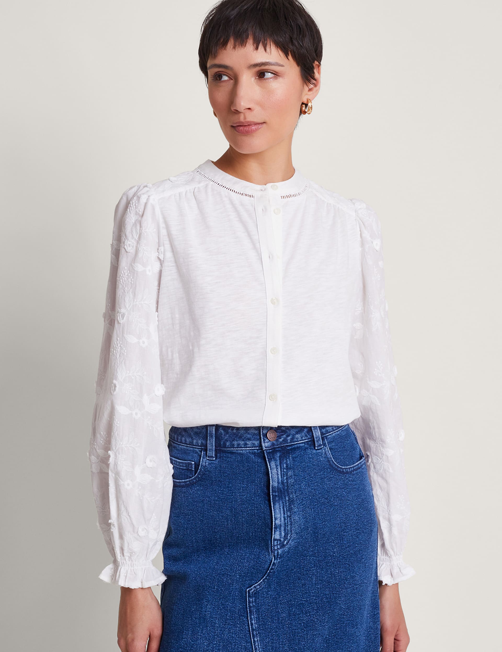Page 2 - Women’s Cream Shirts & Blouses | M&S