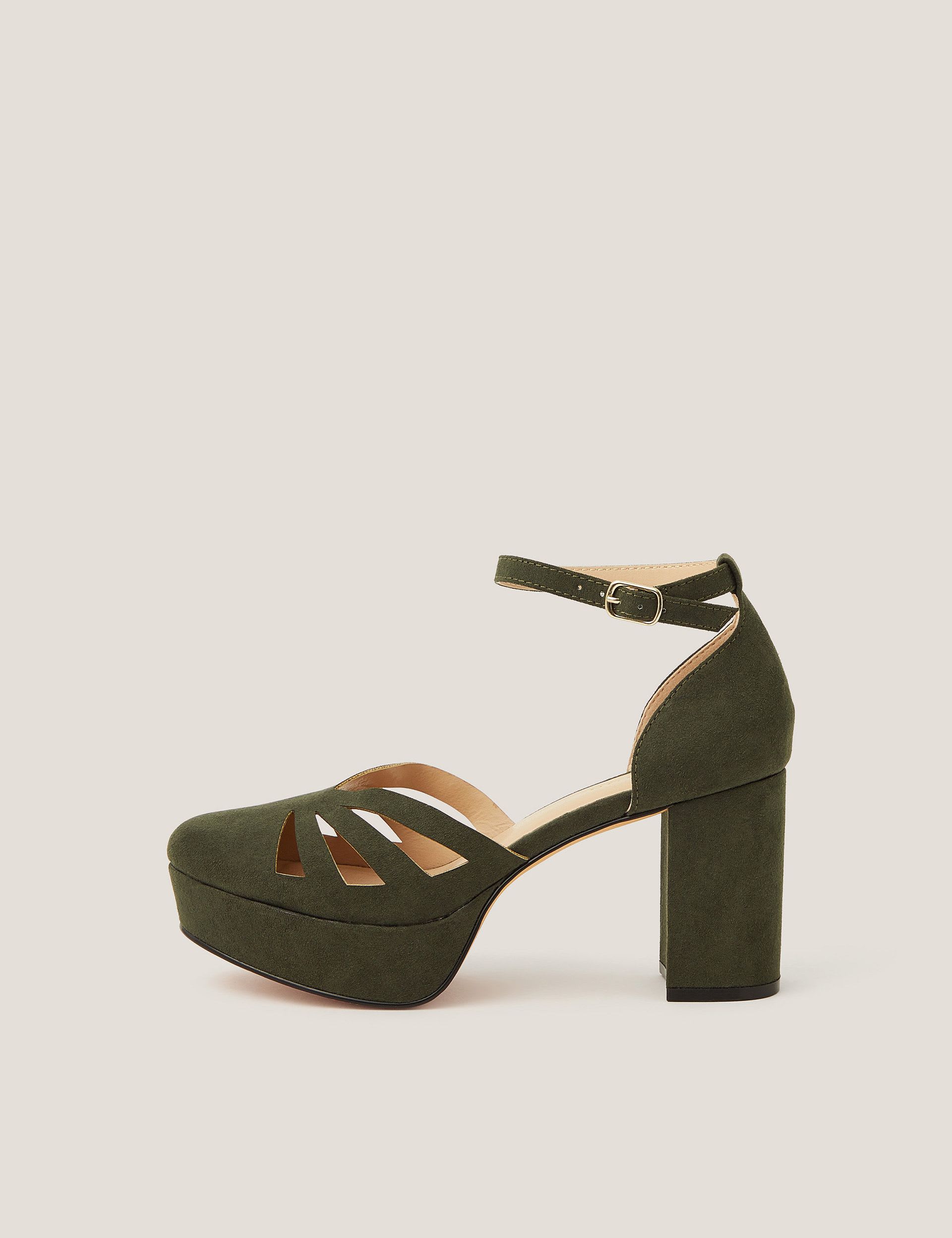 Women’s Green Platform Sandals at M&S