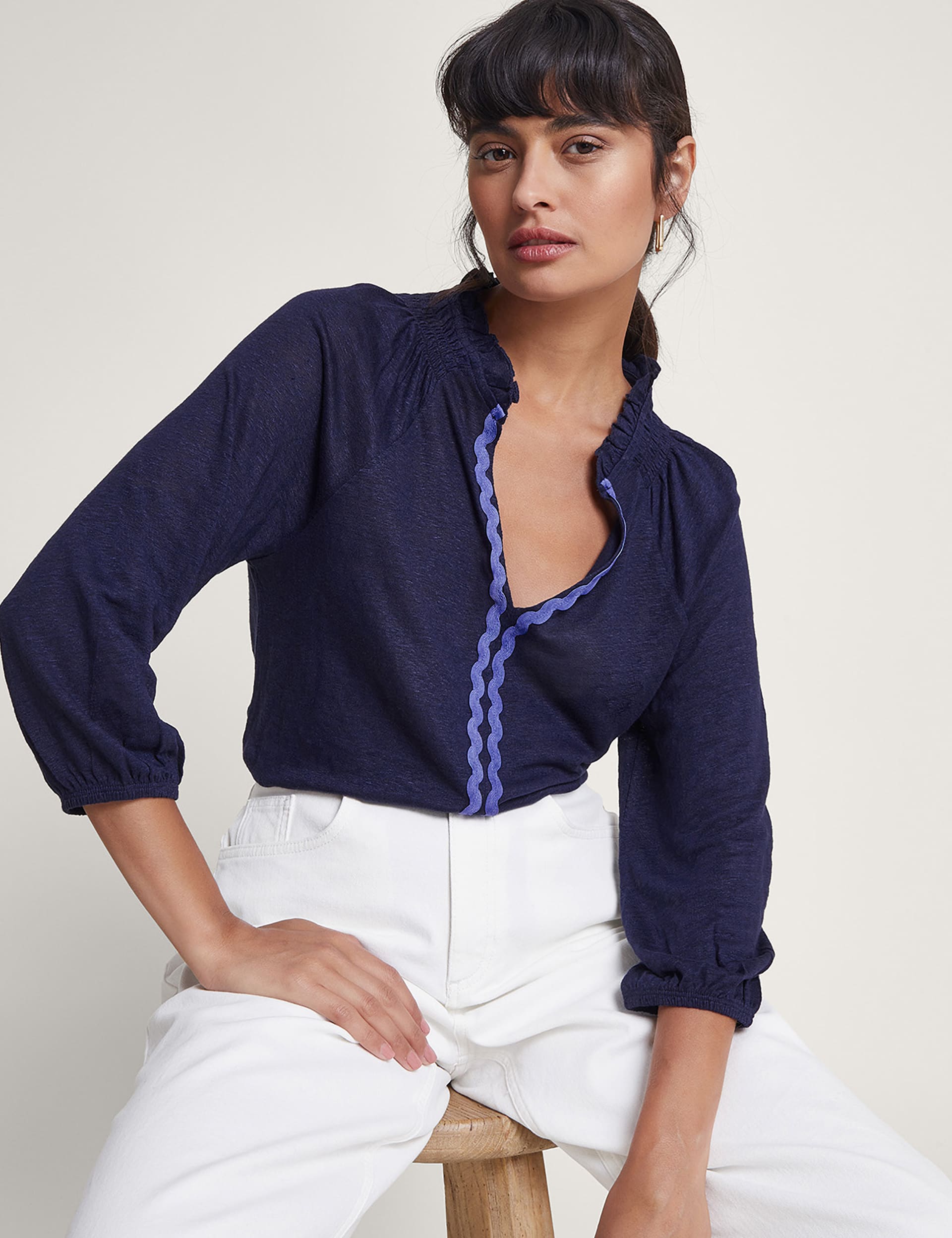 Women’s Notch-Neck Tops | M&S
