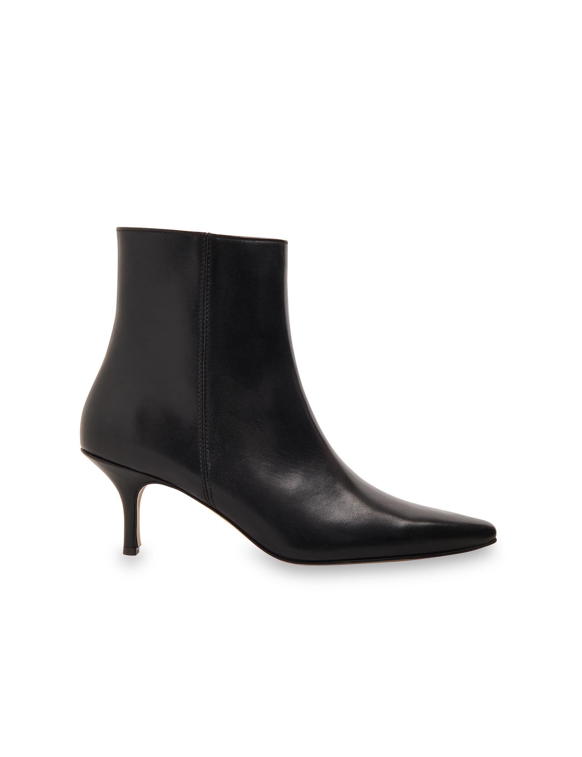 Leather Kitten Heel Pointed Ankle Boots | Whistles | M&S