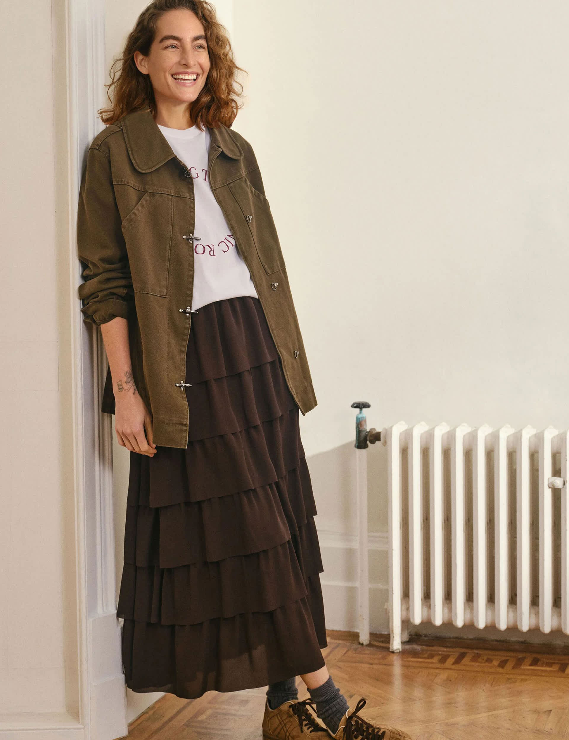 Pure Cotton Utility Jacket | HUSH | M&S