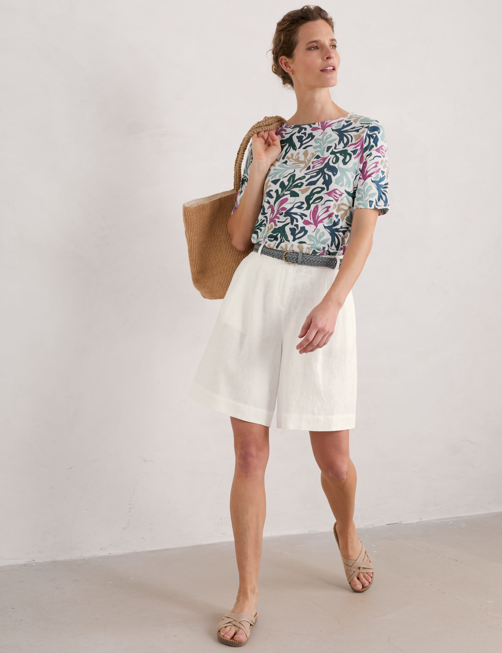 Pure Cotton Sea Frond Top | Seasalt Cornwall | M&S