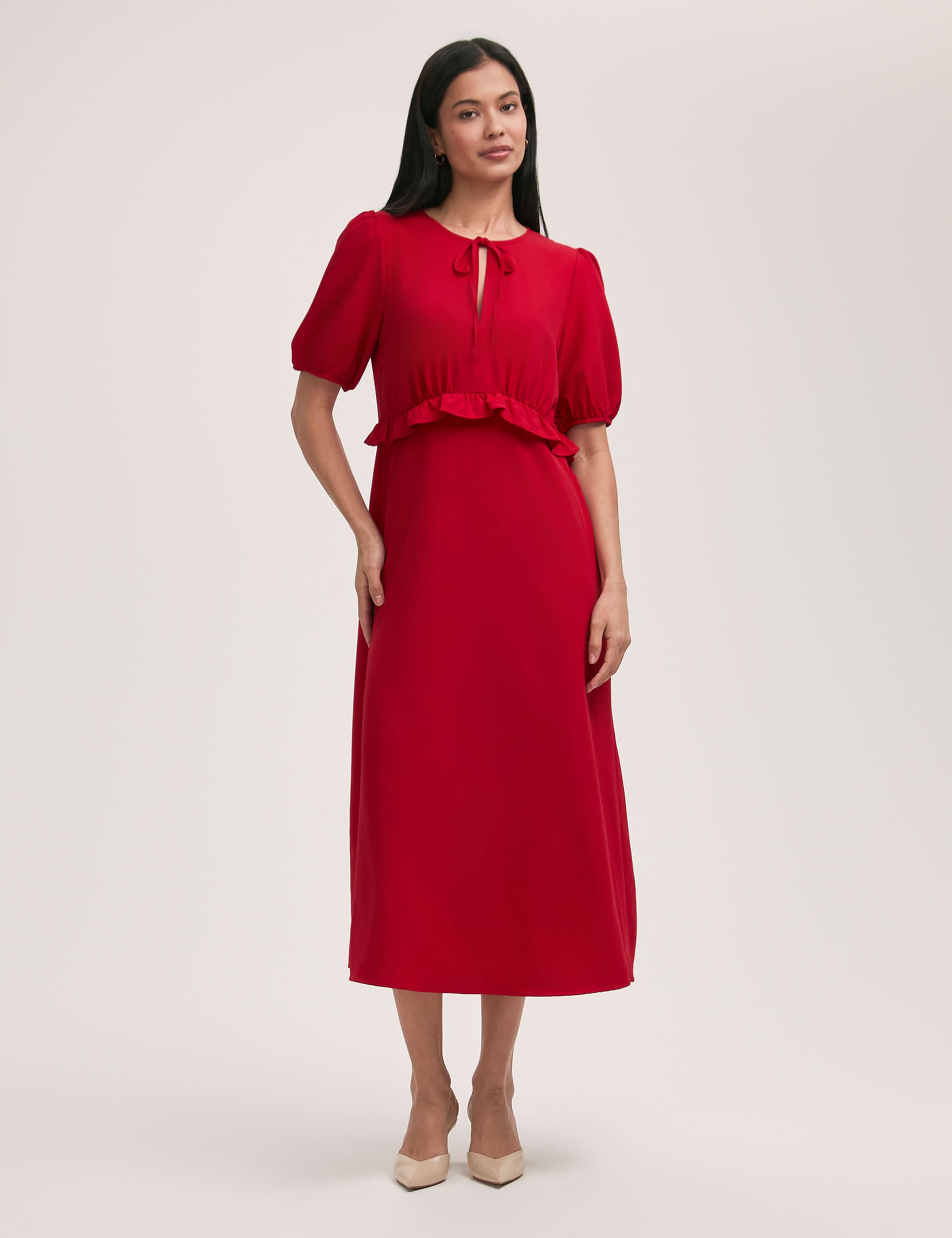 Red Midi Dresses at M&S