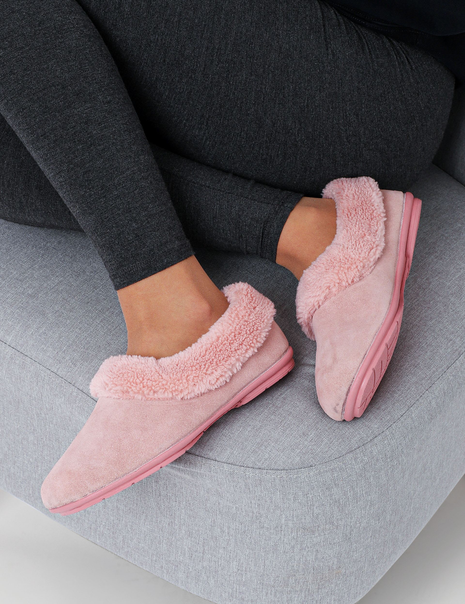 Suede Slippers | Jones Bootmaker | M&S