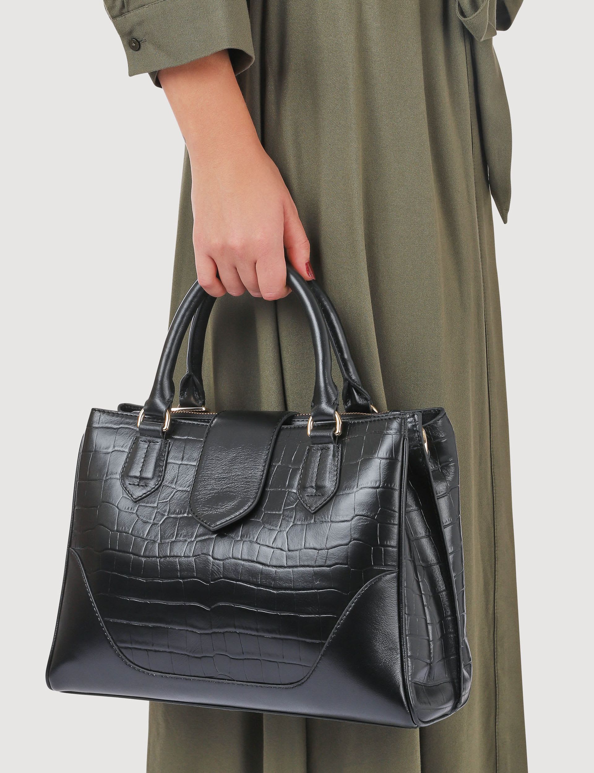 Leather Handbag with an Adjustable Strap | Jones Bootmaker | M&S