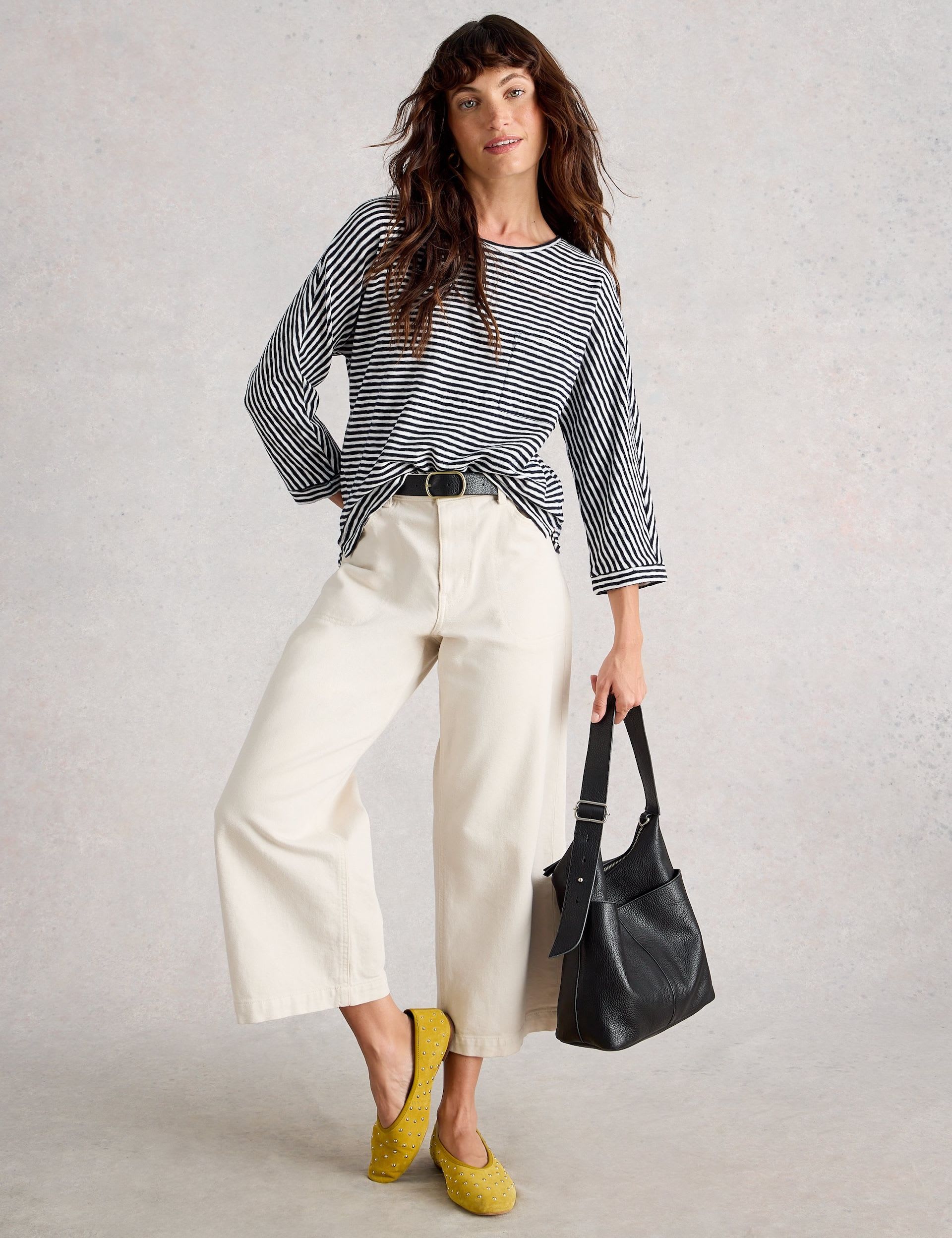 Pure Cotton Striped Top | White Stuff | M&S