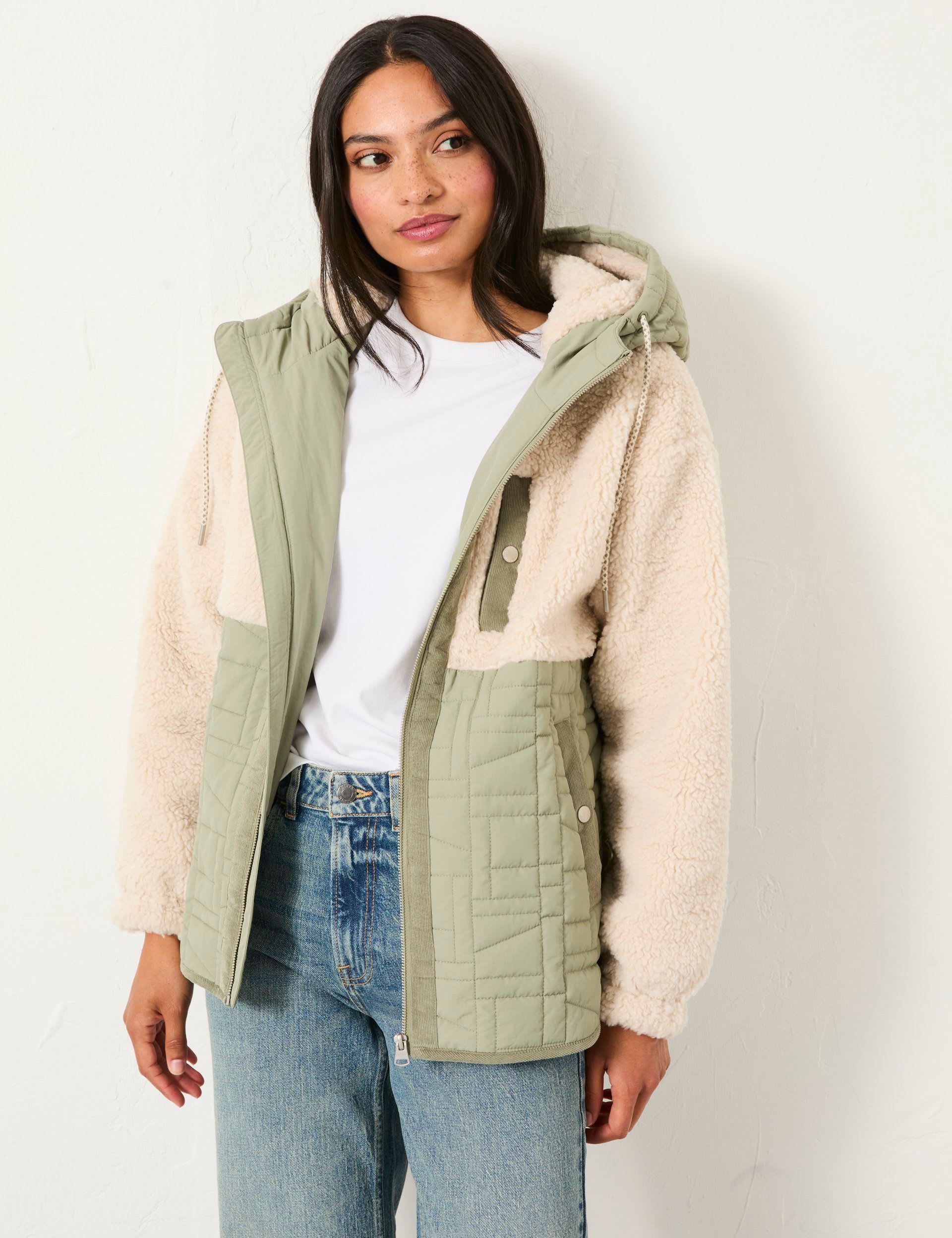 Hooded Fleece Jacket | FatFace | M&S