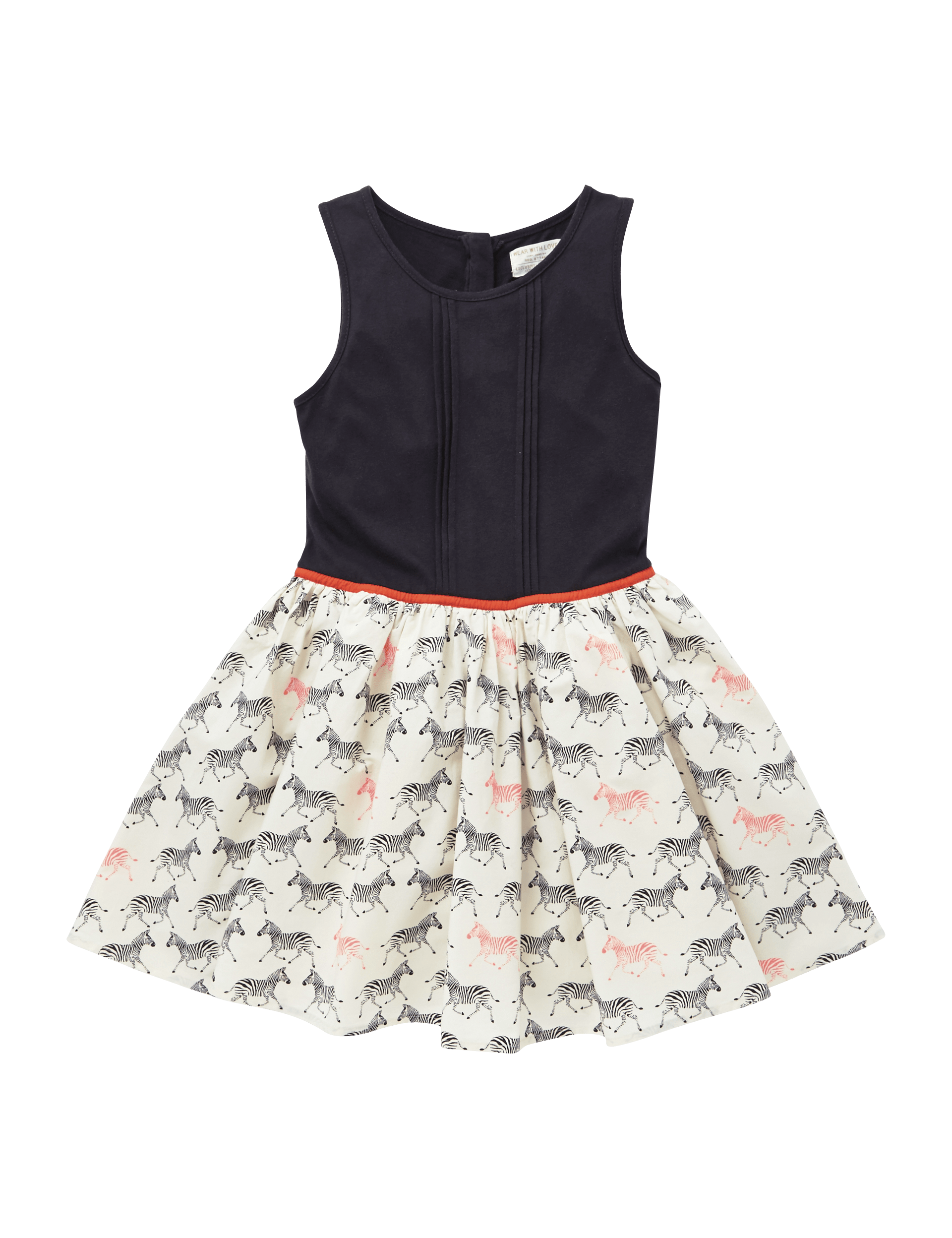 Zebra Print Girls Dress (5-14 Years) | M&S