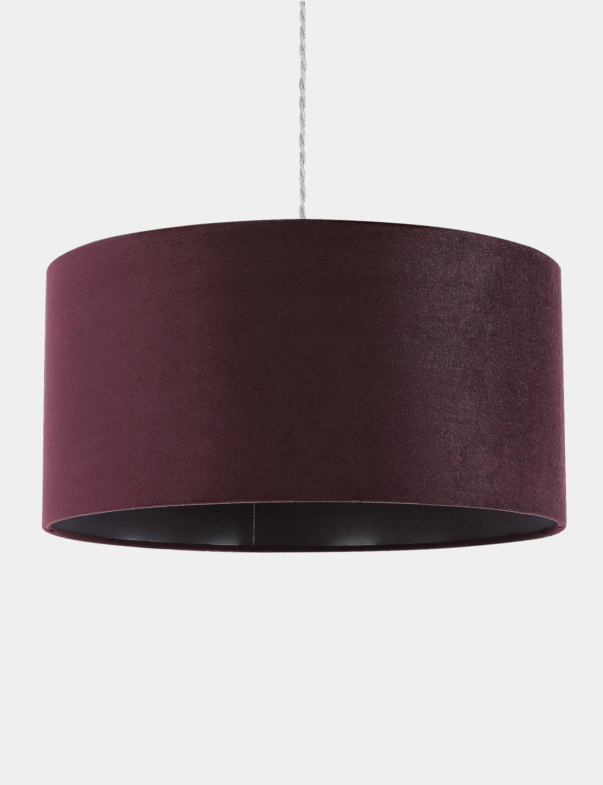 Velvet Oversized Ceiling Lamp Shade | M&S Collection | M&S