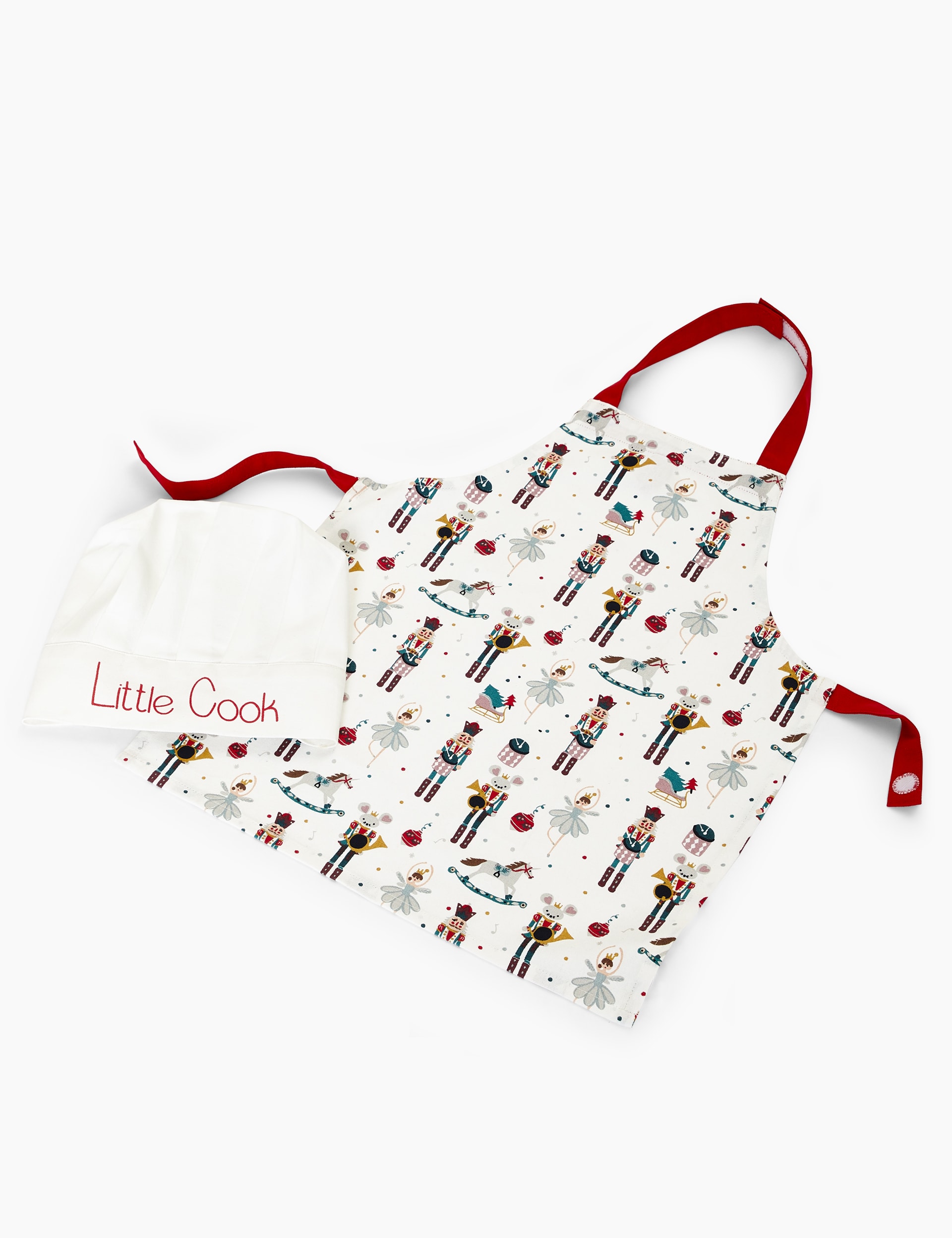Nutcracker Kids Apron Set | M&S