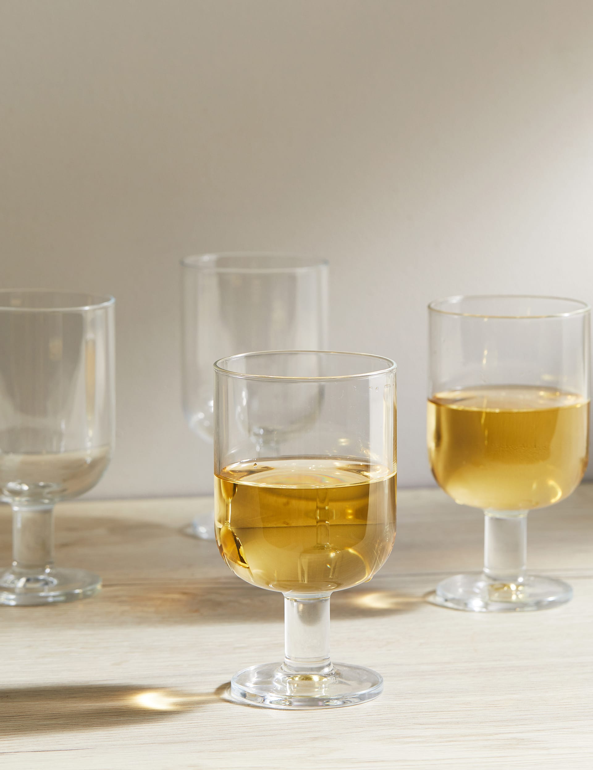 Set of 4 Tribeca Stackable Wine Glasses | M&S Collection | M&S
