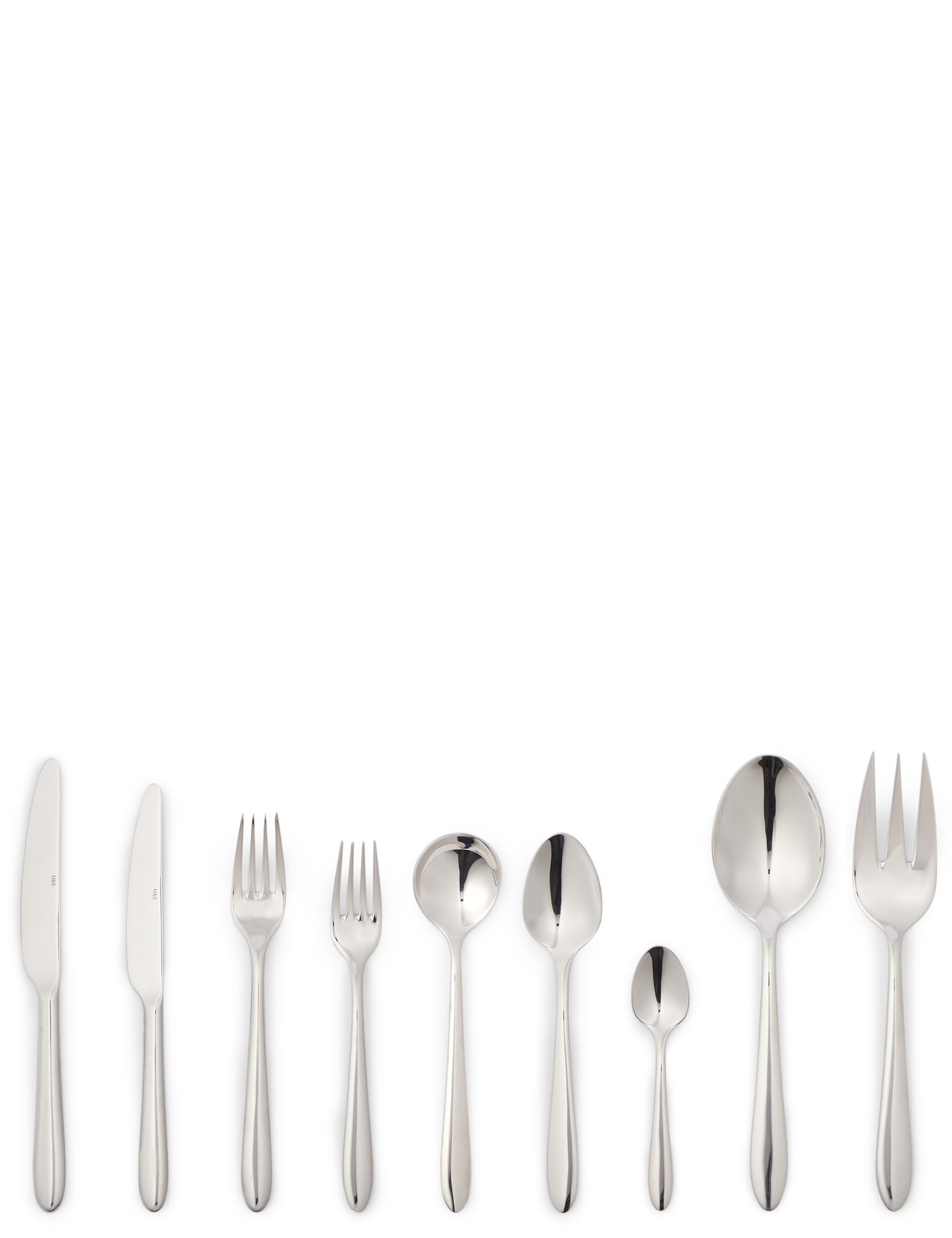 44 Piece Maxim Cutlery Set | M&S | M&S
