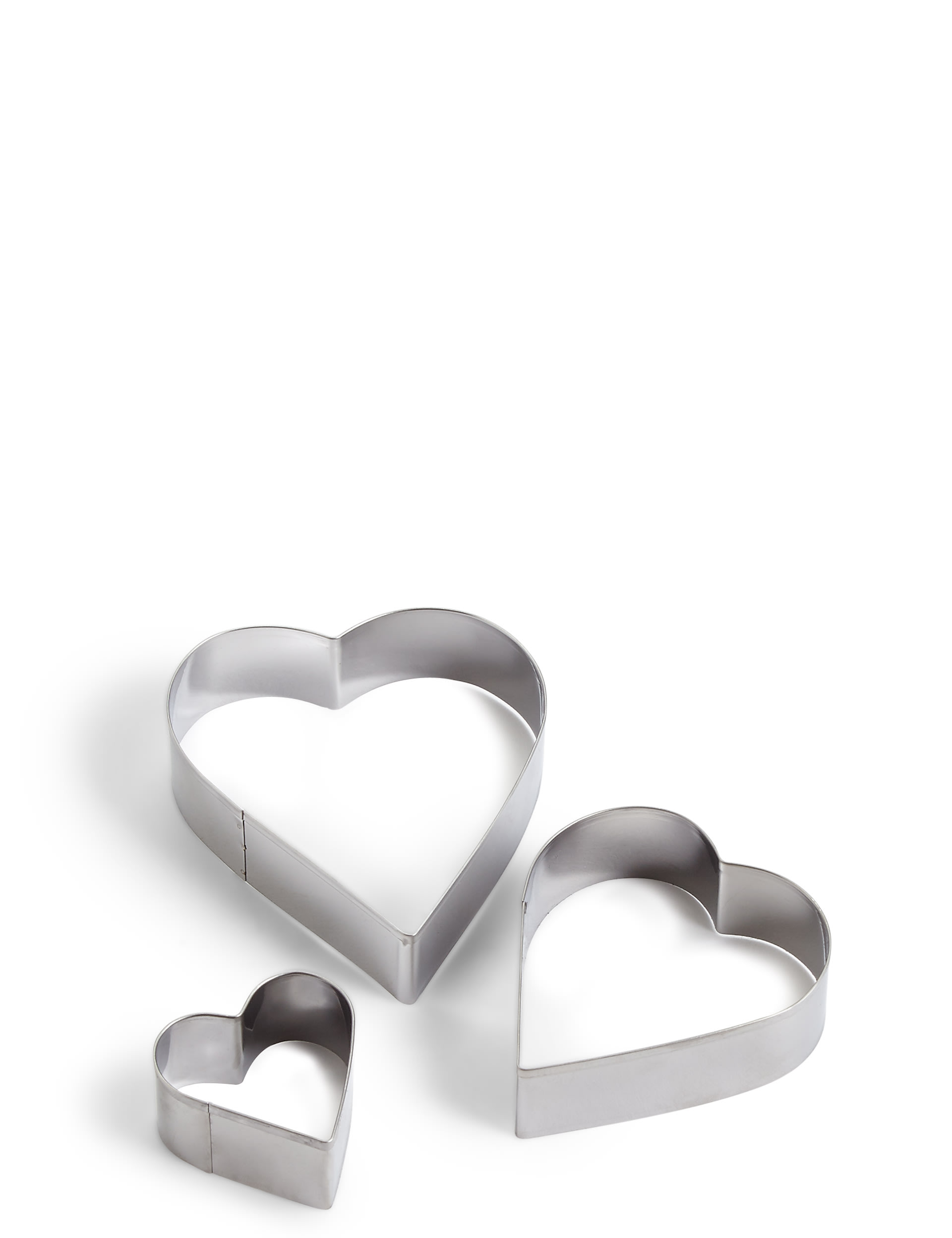Set of 3 Heart Cutters | M&S