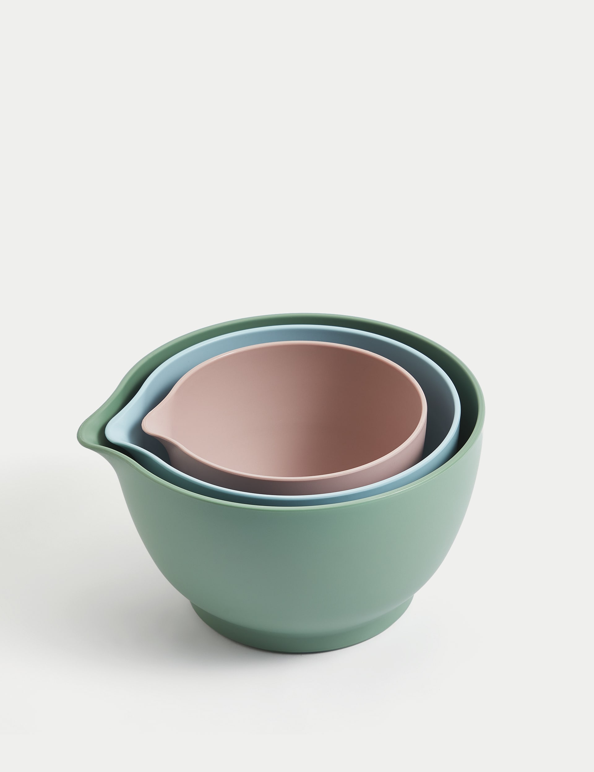 Set of 3 Stackable Mixing Bowls | M&S | M&S
