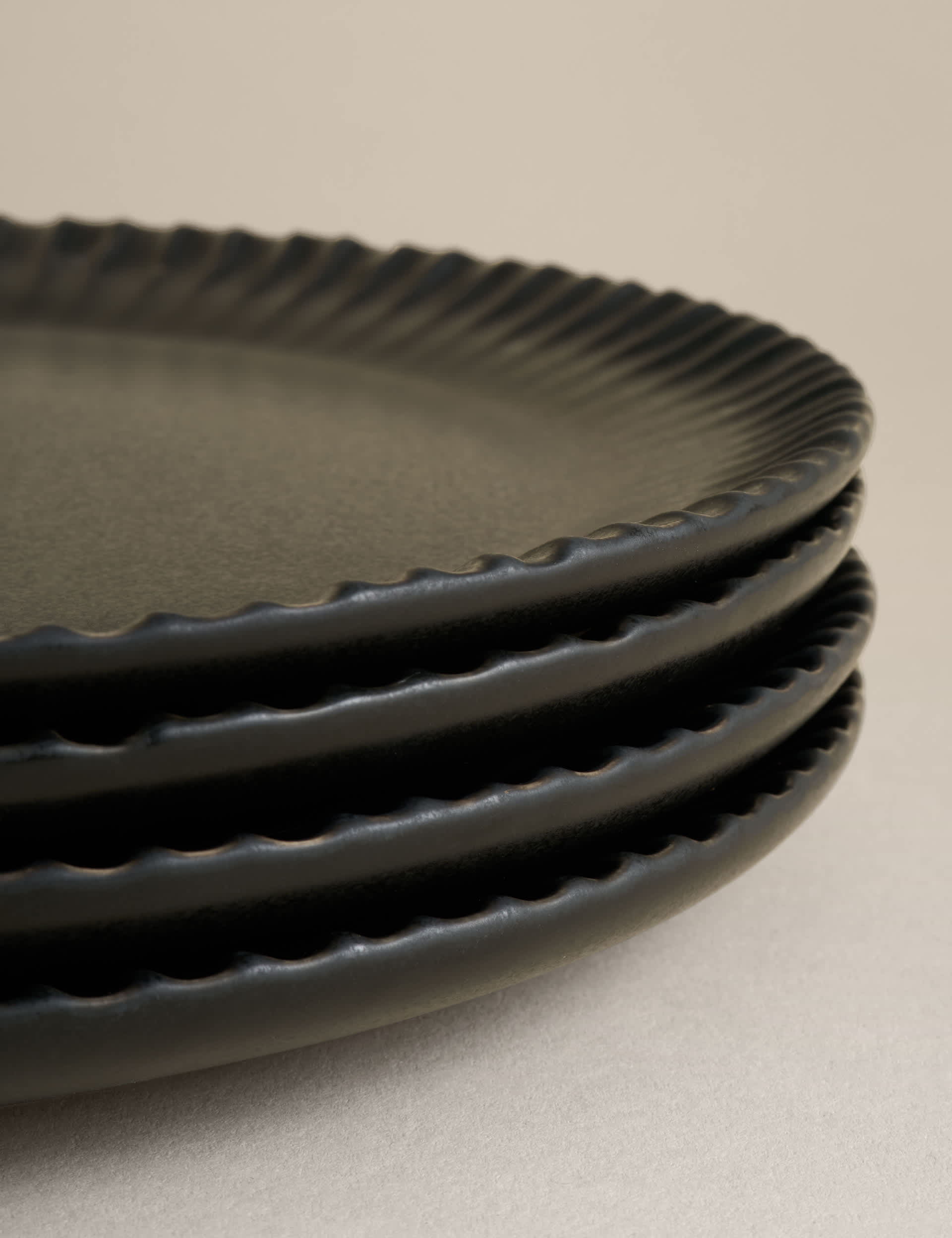 Set of 4 Textured Side Plates | M&S | M&S IE