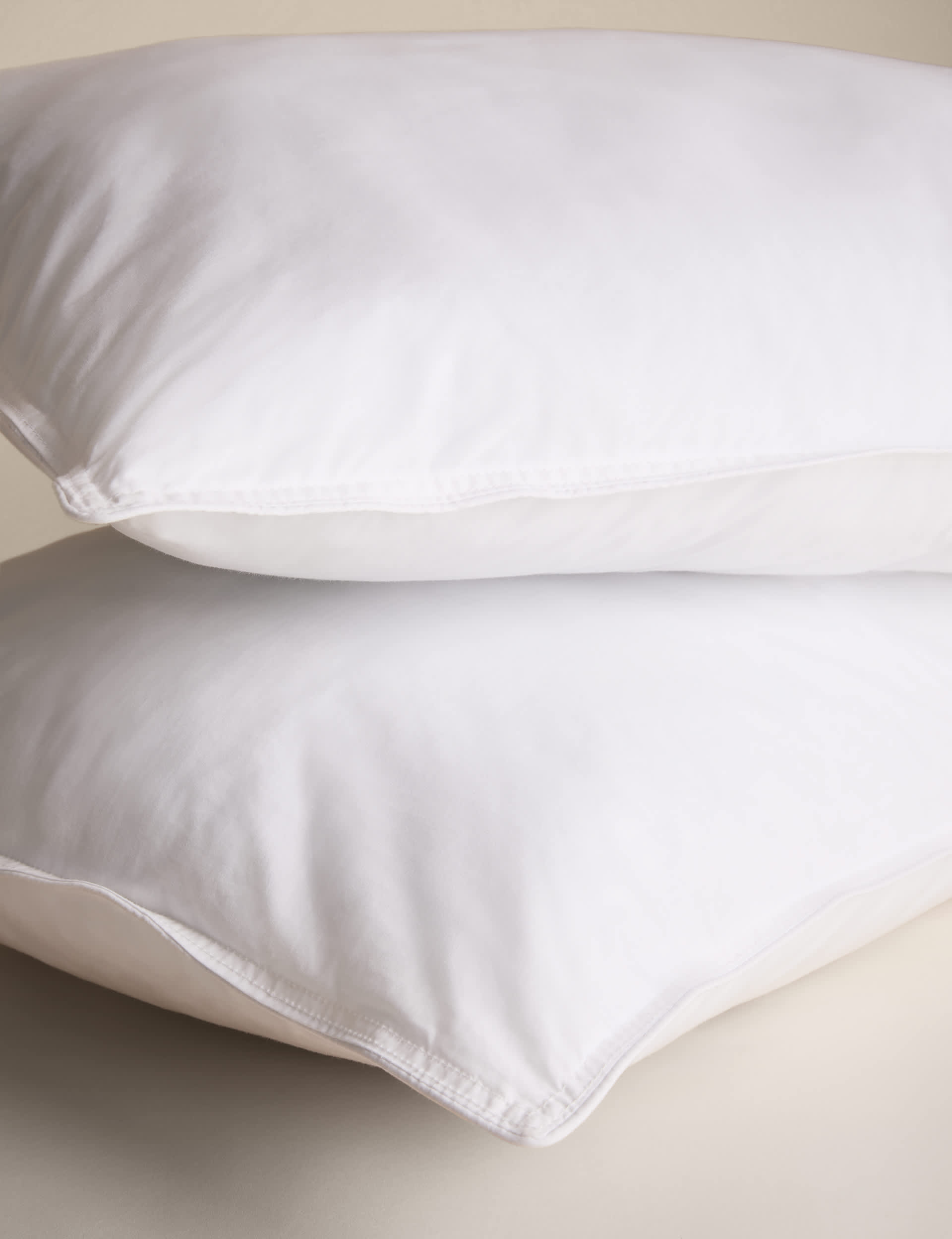 2pk Ultimate Comfort Pure Cotton Medium Pillows | M&S | M&S