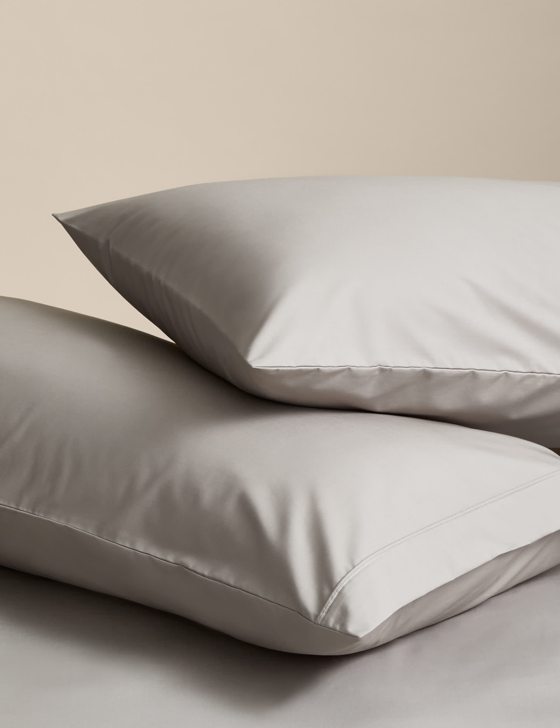 2 Pack Egyptian Cotton 230 Thread Count King Size Pillowcases | M&S