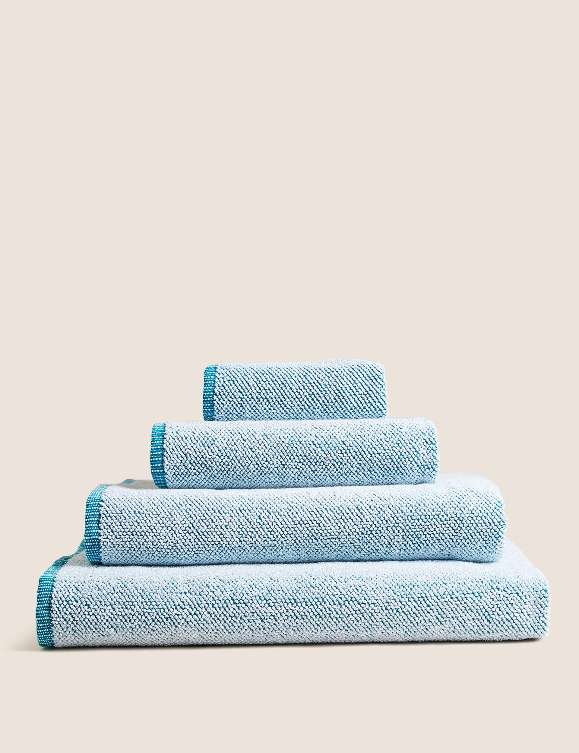 Pure Cotton Cosy Weave Towel | M&S Collection | M&S